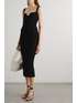 KHAITE Nina ribbed-knit midi dress | NET-A-PORTER
