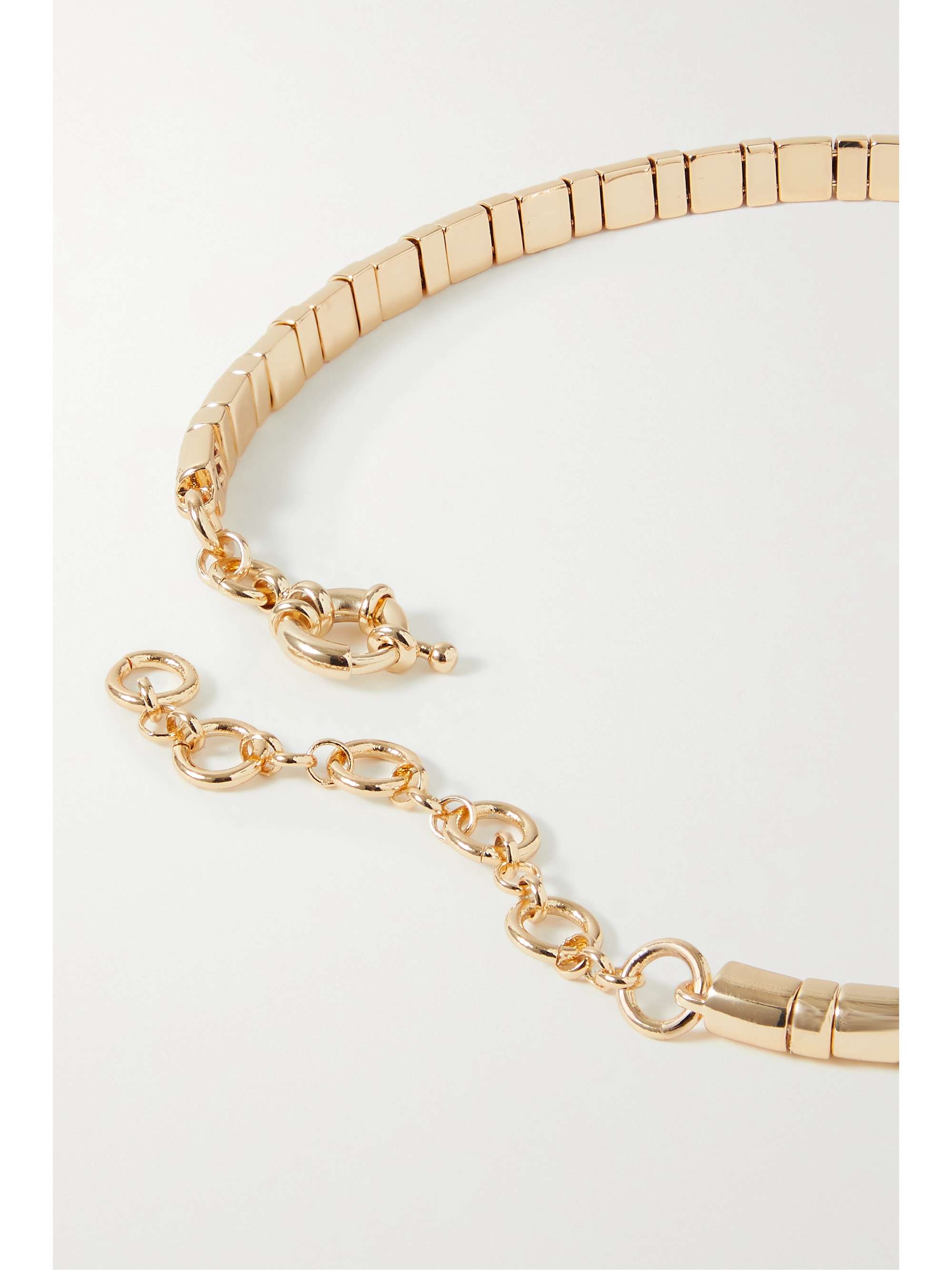 ROXANNE ASSOULIN Gold Rush gold-tone choker | NET-A-PORTER