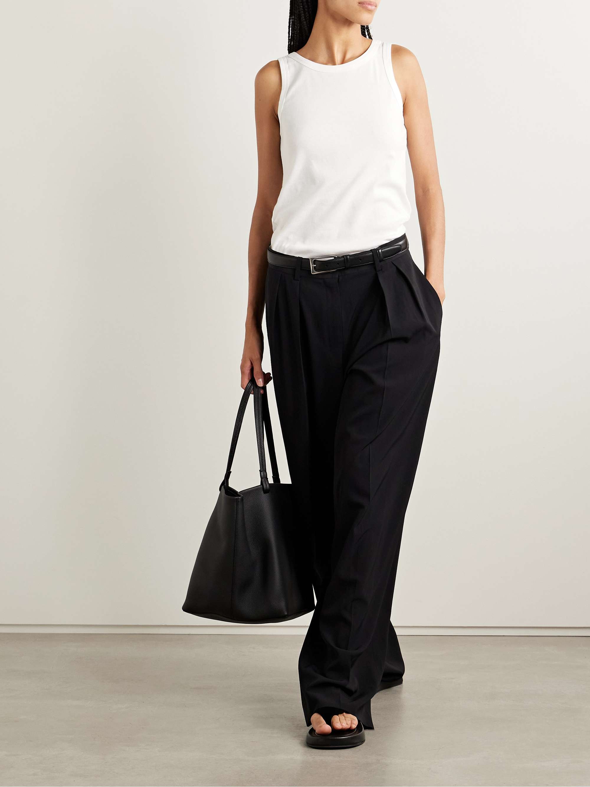 THE ROW Essentials Frankie organic cotton-jersey tank | NET-A-PORTER
