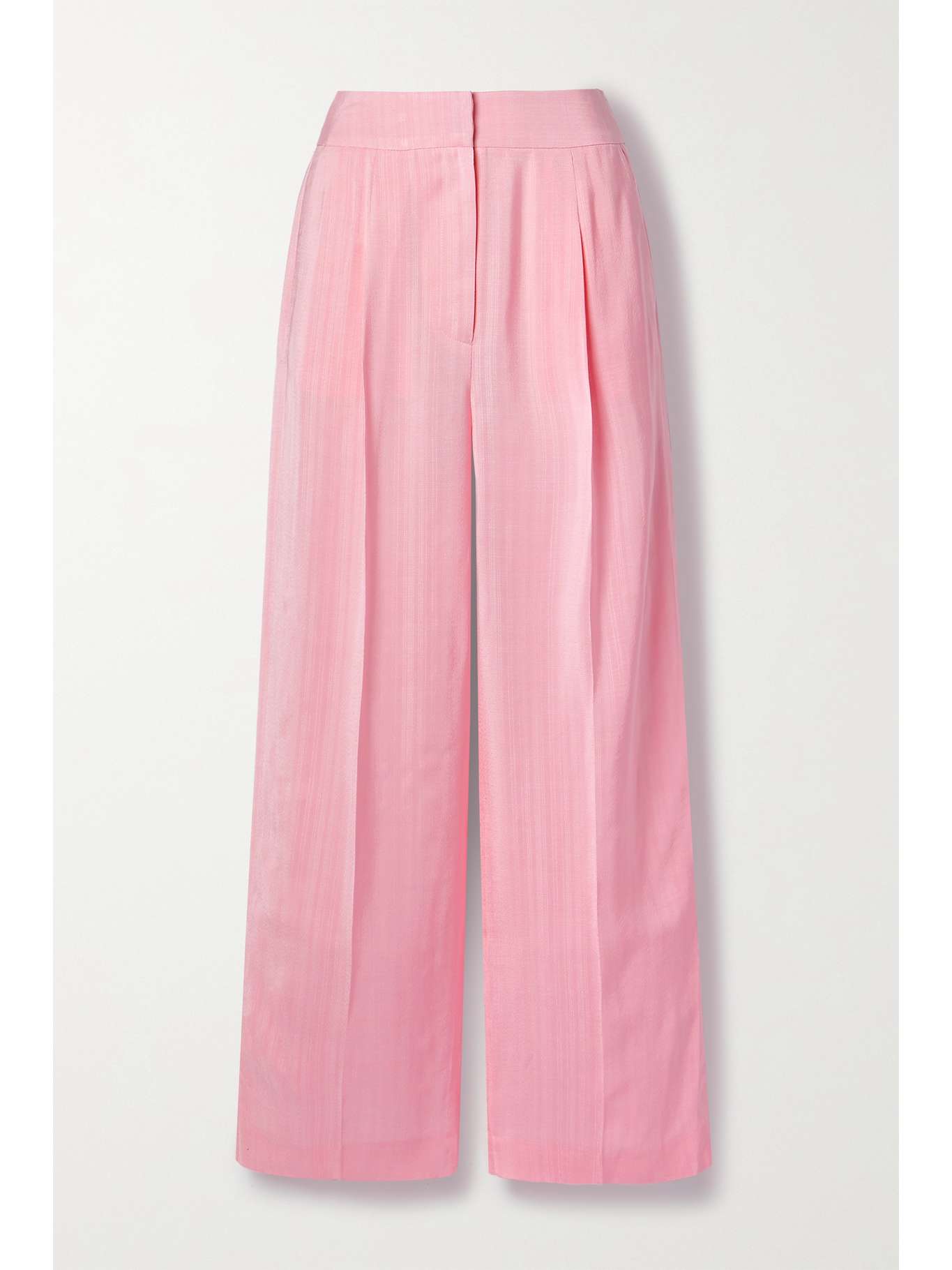 LVIR Pleated woven wide-leg pants | NET-A-PORTER