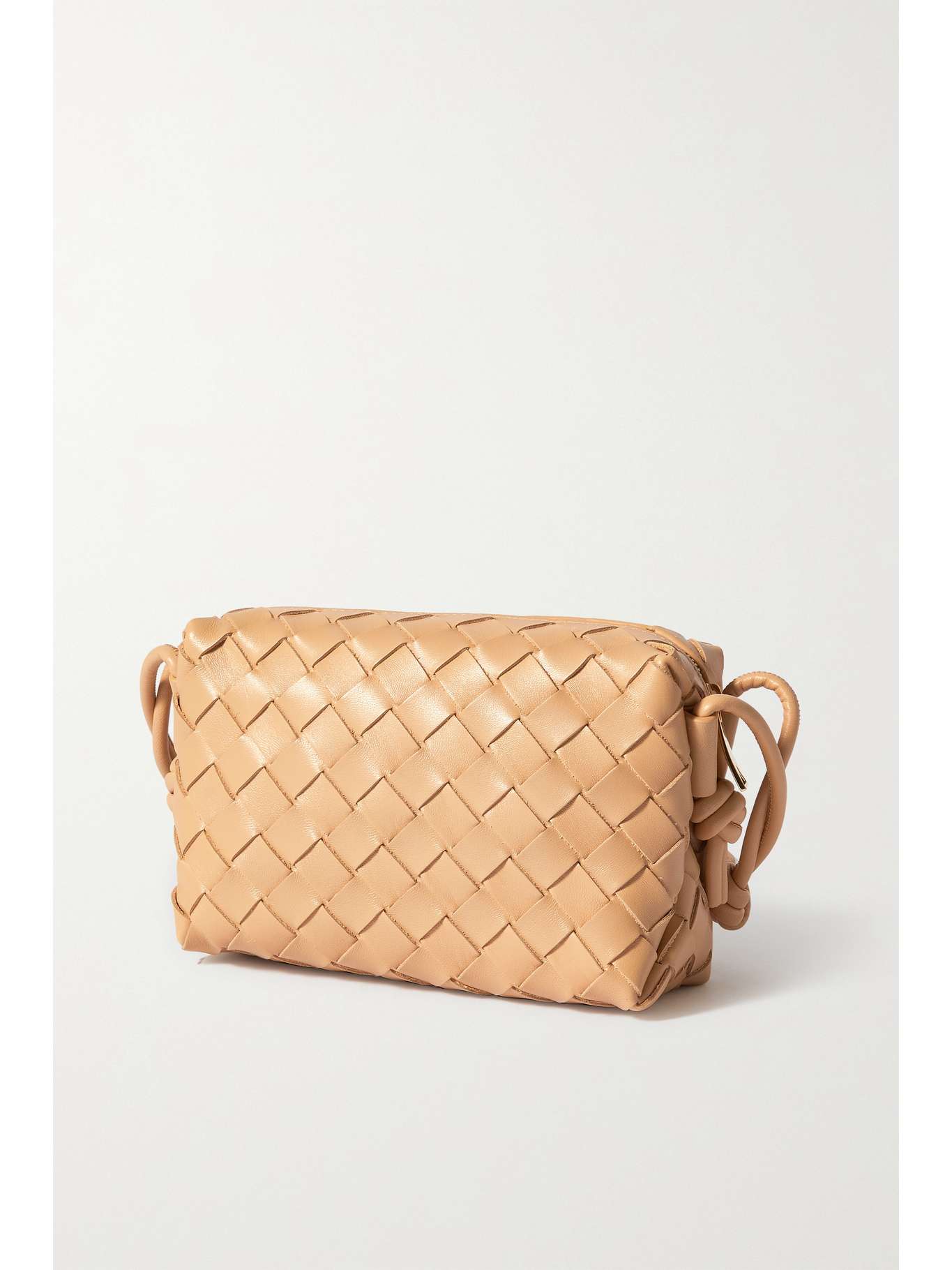 BOTTEGA VENETA Loop mini intrecciato leather shoulder bag | NET-A-PORTER