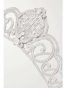 GARRARD Beatrice 18-karat white gold diamond tiara | NET-A-PORTER