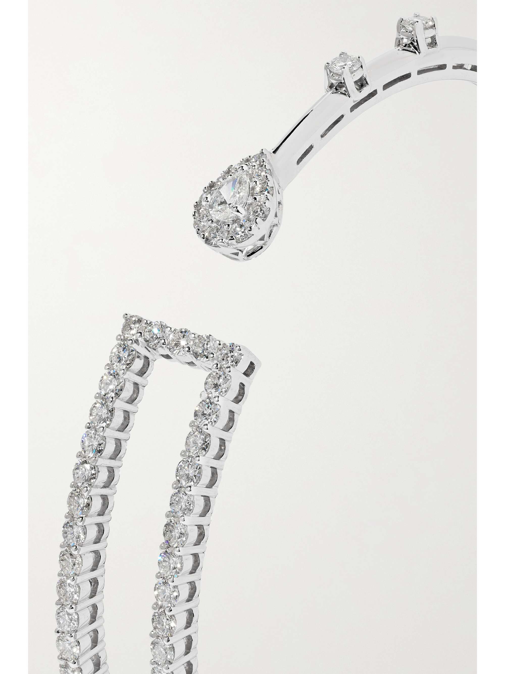 YEPREM 18-karat white gold diamond bracelet | NET-A-PORTER