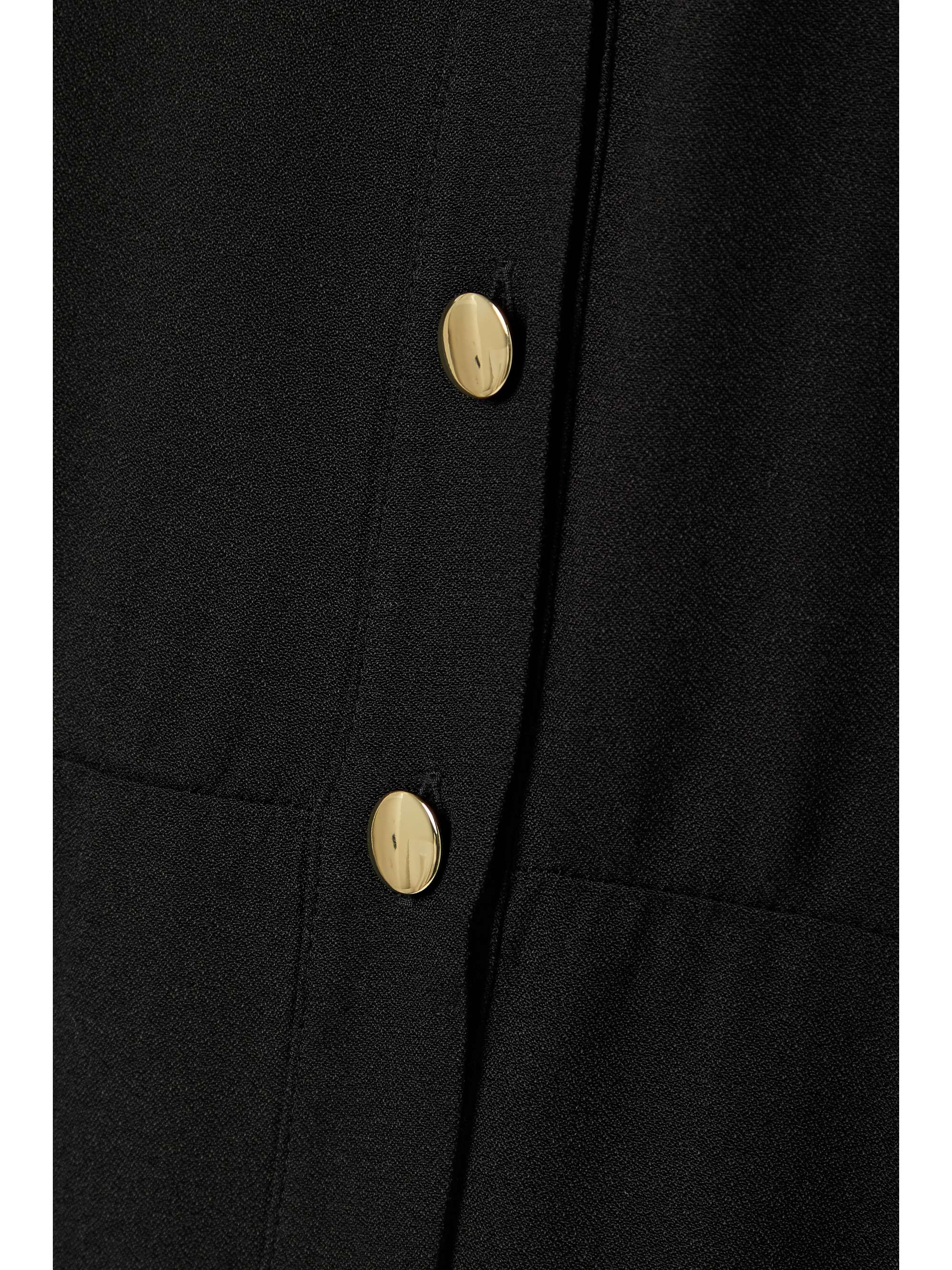 REFORMATION + NET SUSTAIN Hugh crepe mini shirt dress | NET-A-PORTER