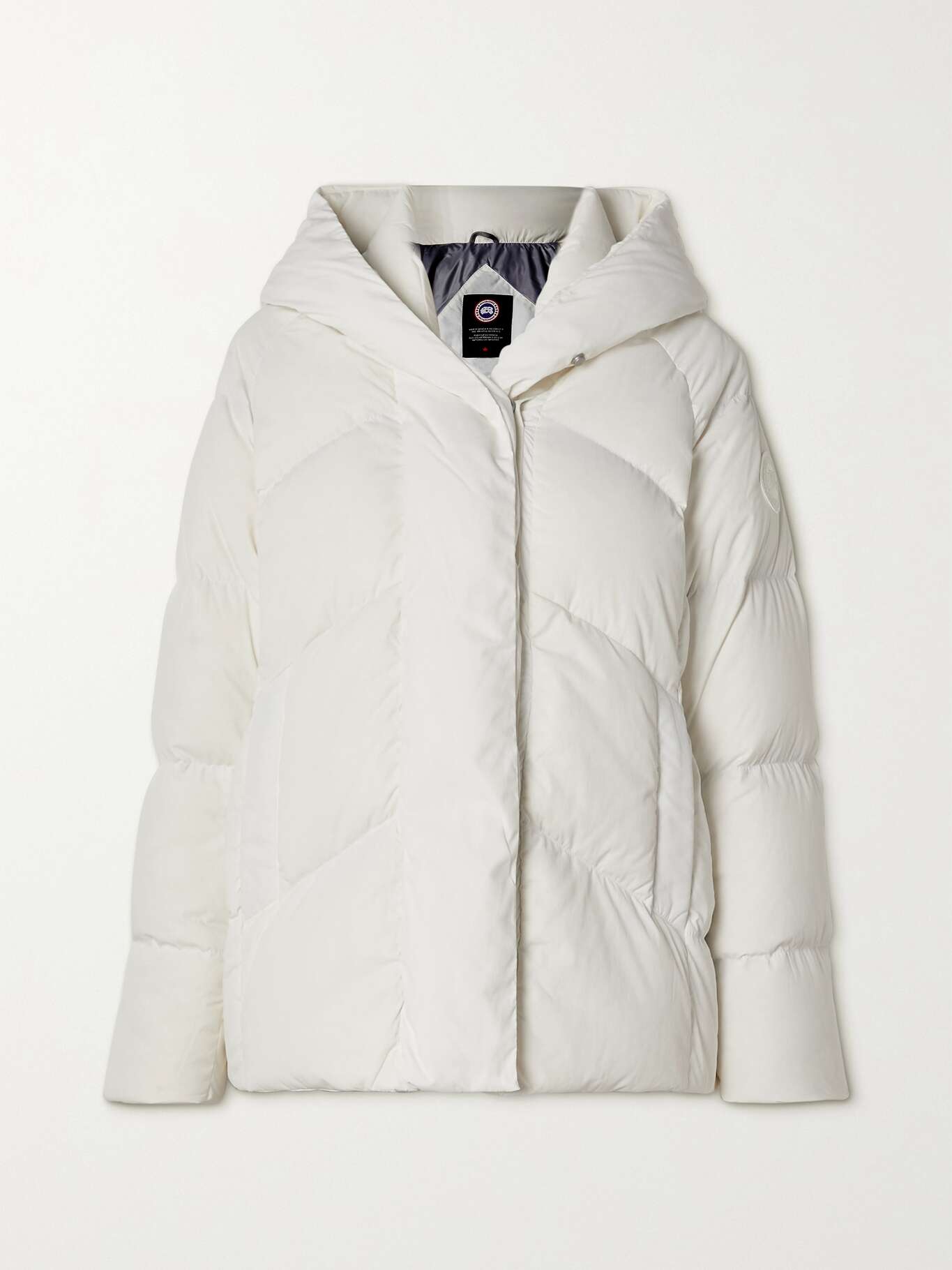 CANADA GOOSE Marlow hooded quilted Ventera down jacket | NET-A-PORTER