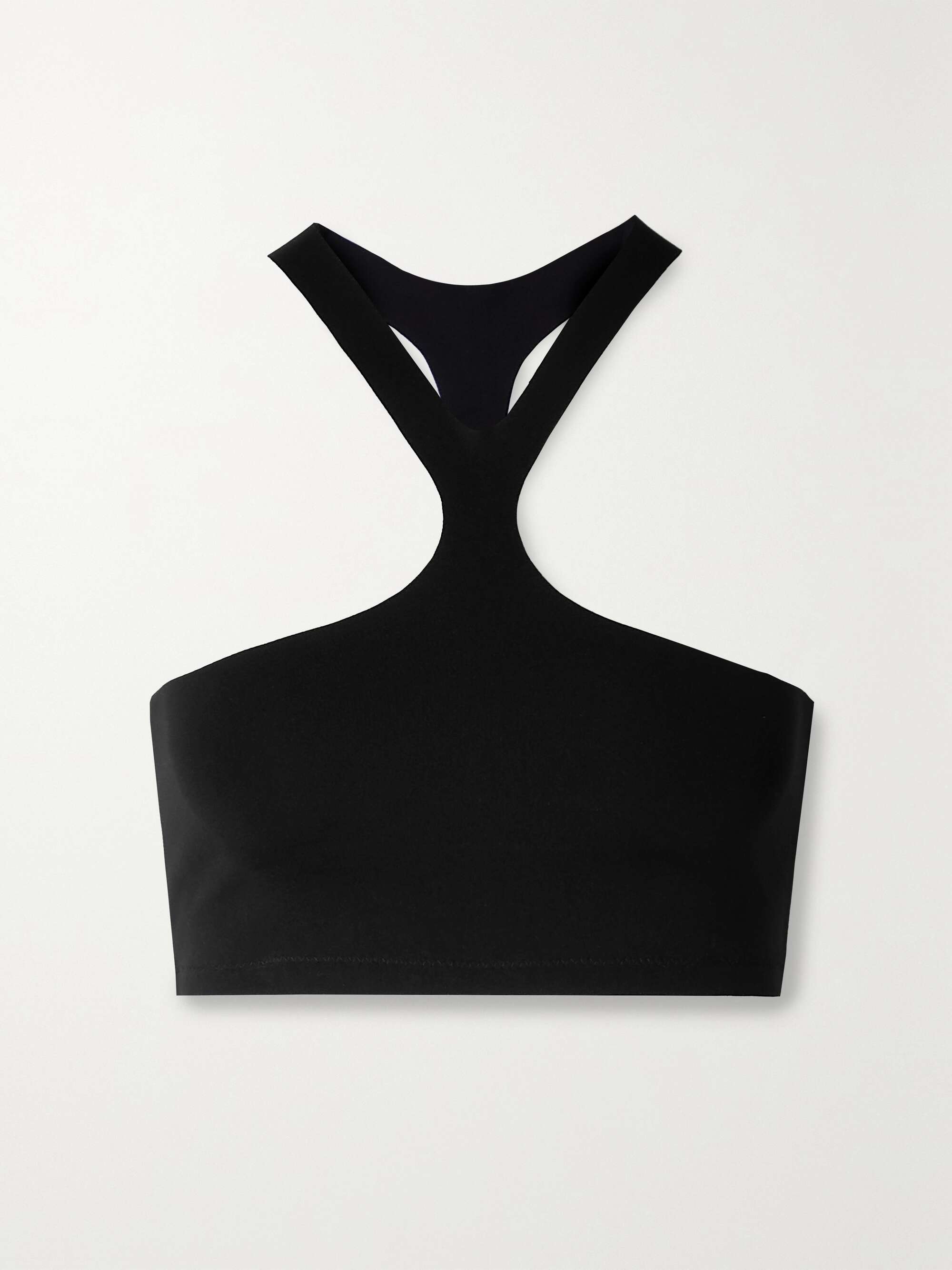 COMMANDO Cutout stretch-jersey bralette | NET-A-PORTER