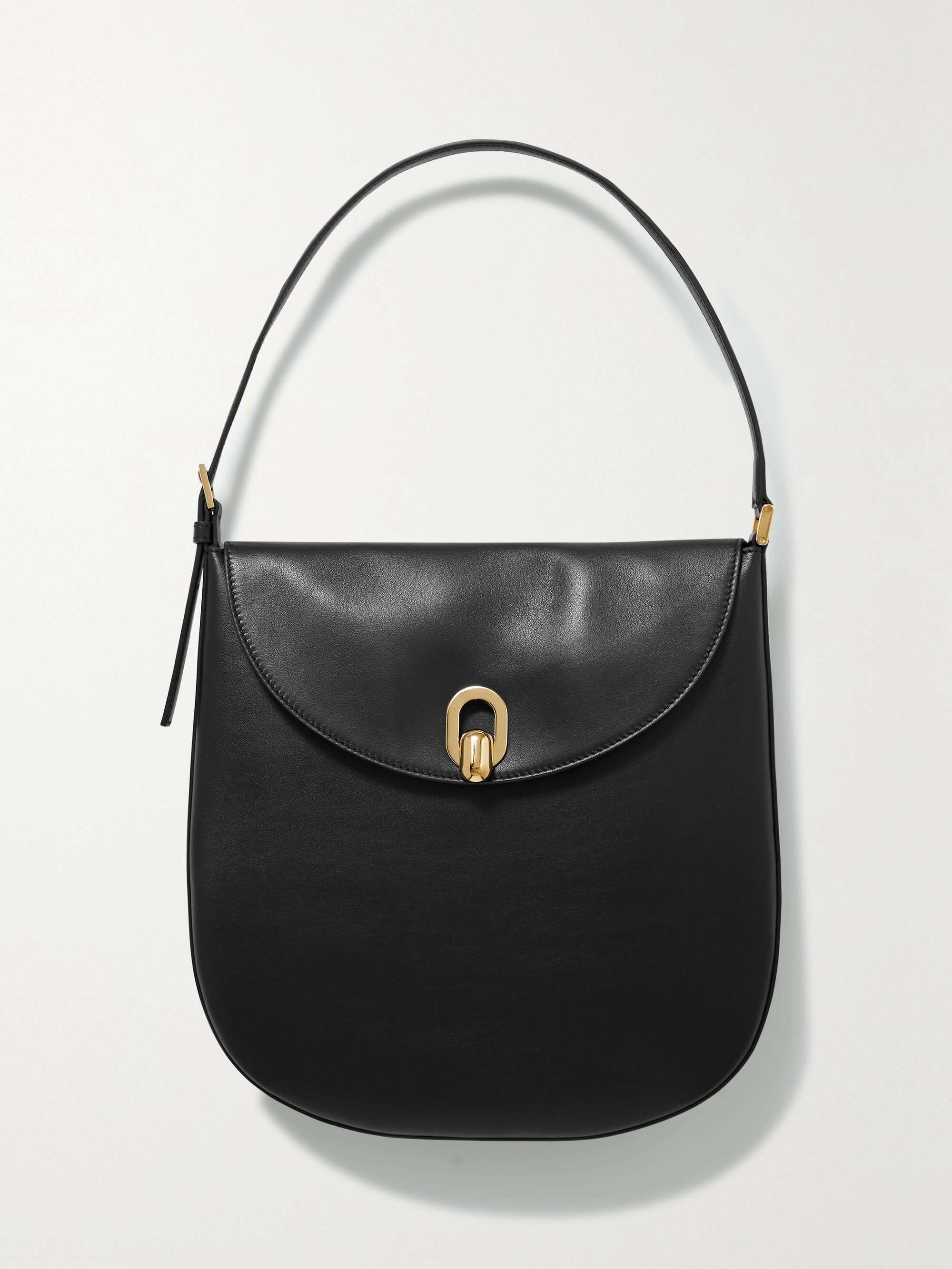 SAVETTE Tondo large leather shoulder bag | NET-A-PORTER