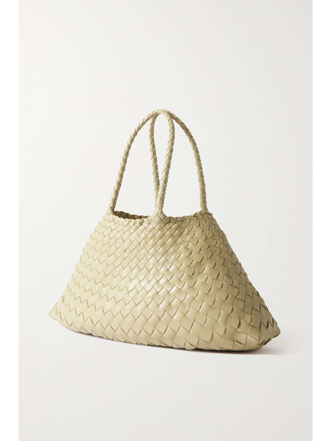 DRAGON DIFFUSION Santa Croce Big woven leather tote | NET-A-PORTER