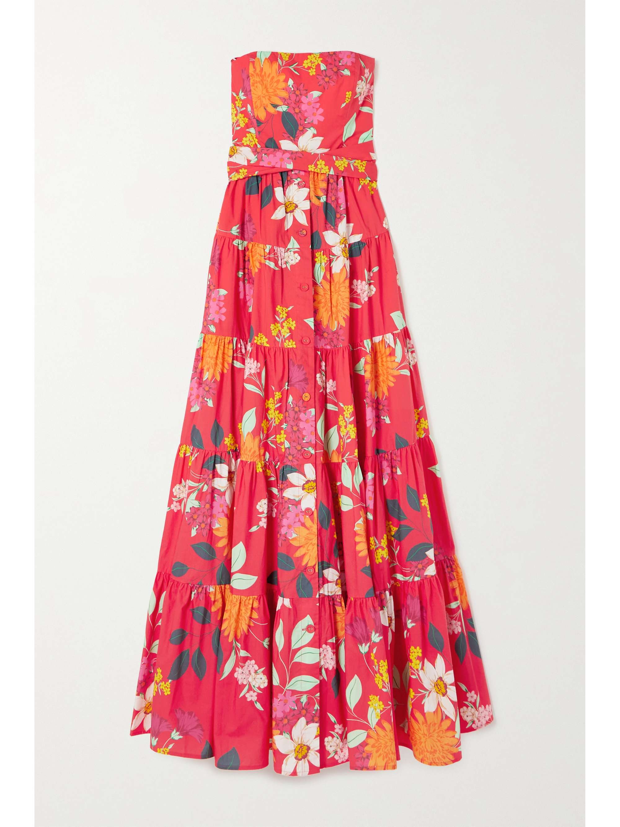 Strapless Summer Maxi Dresses