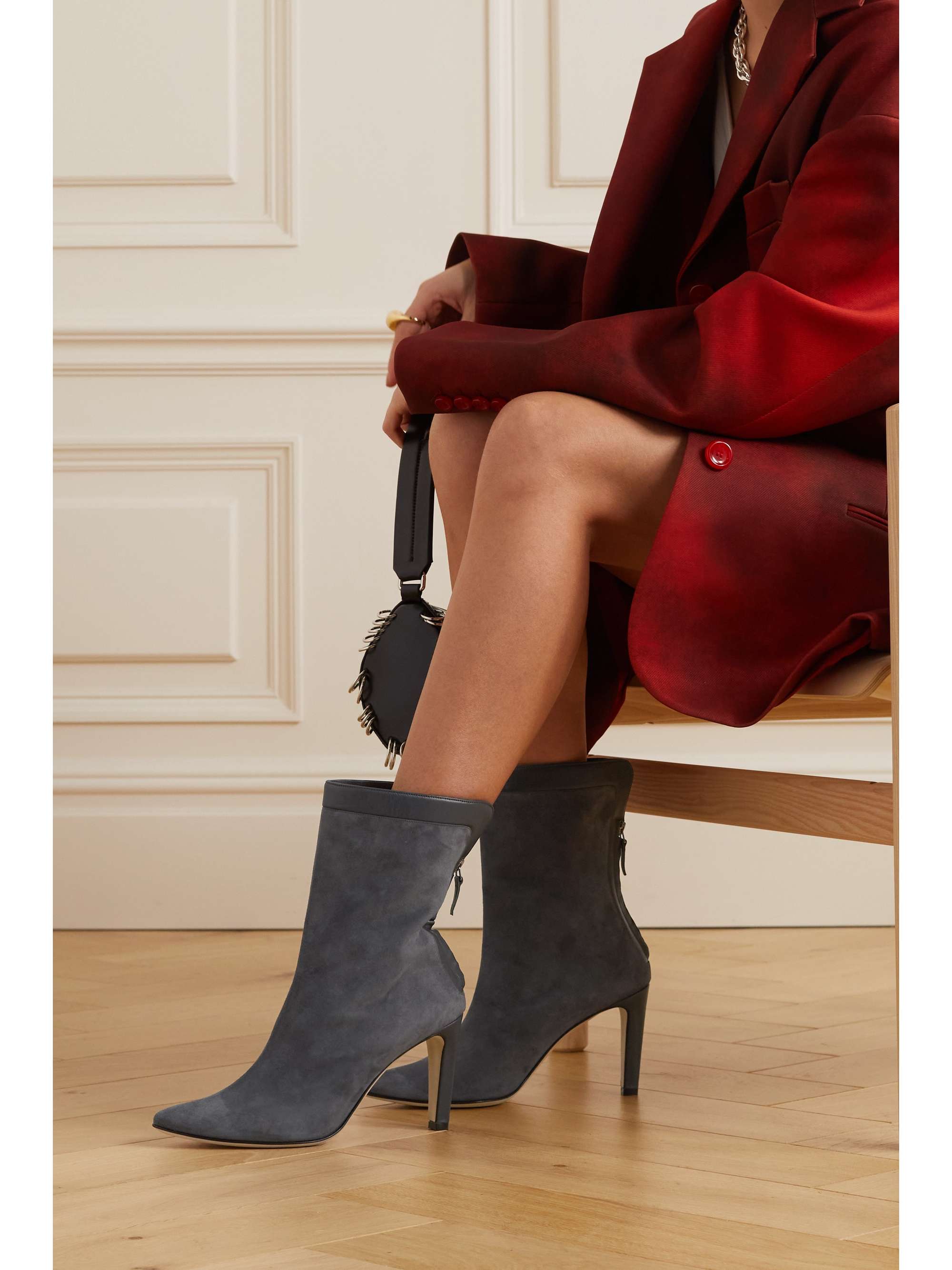 Manolo Blahnik Suede Boots