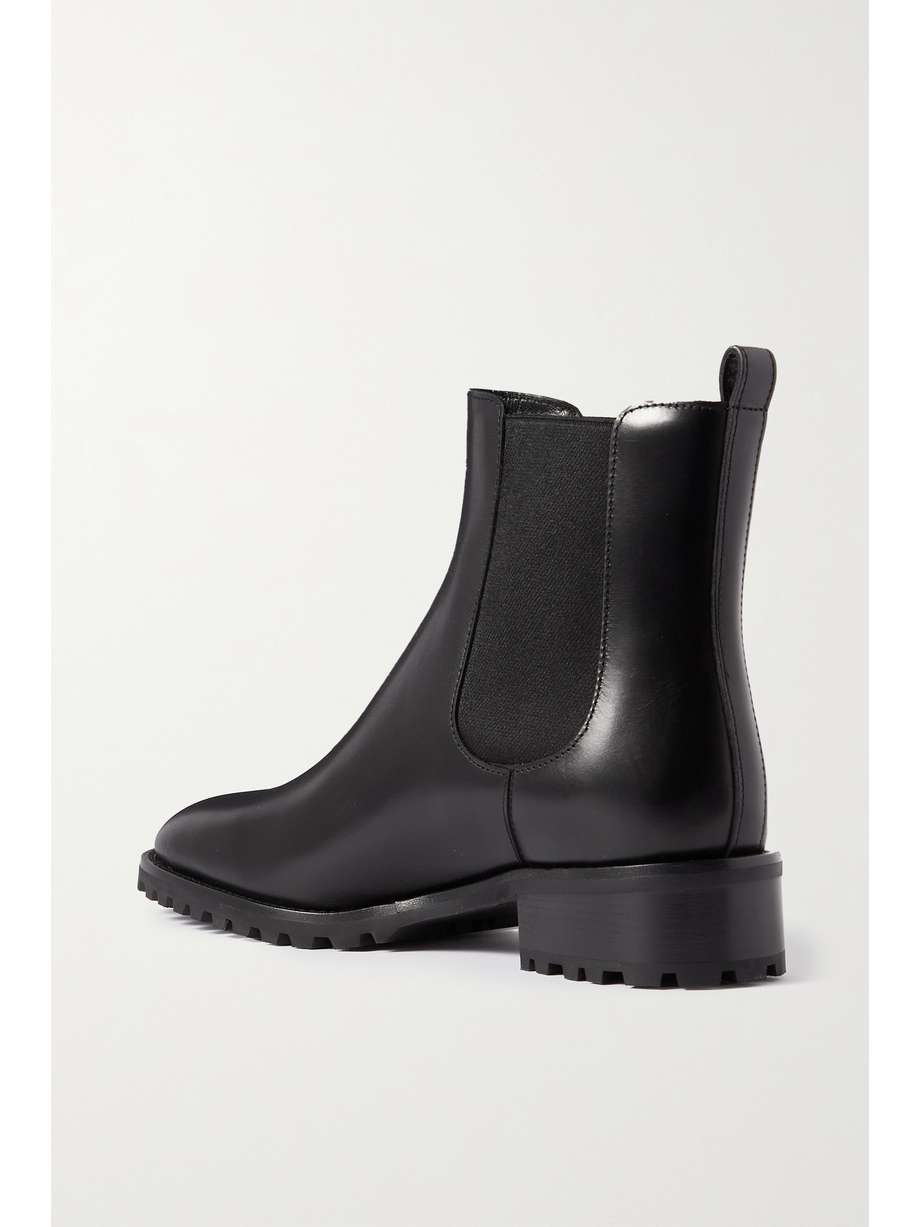 MANOLO BLAHNIK Chelata 30 leather Chelsea boots | NET-A-PORTER
