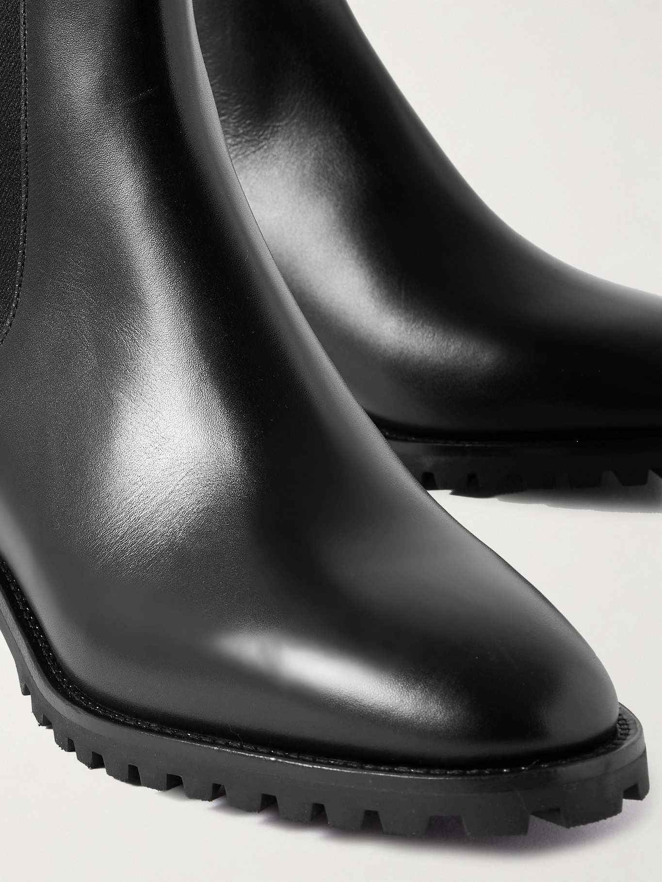 MANOLO BLAHNIK Chelata 30 leather Chelsea boots | NET-A-PORTER