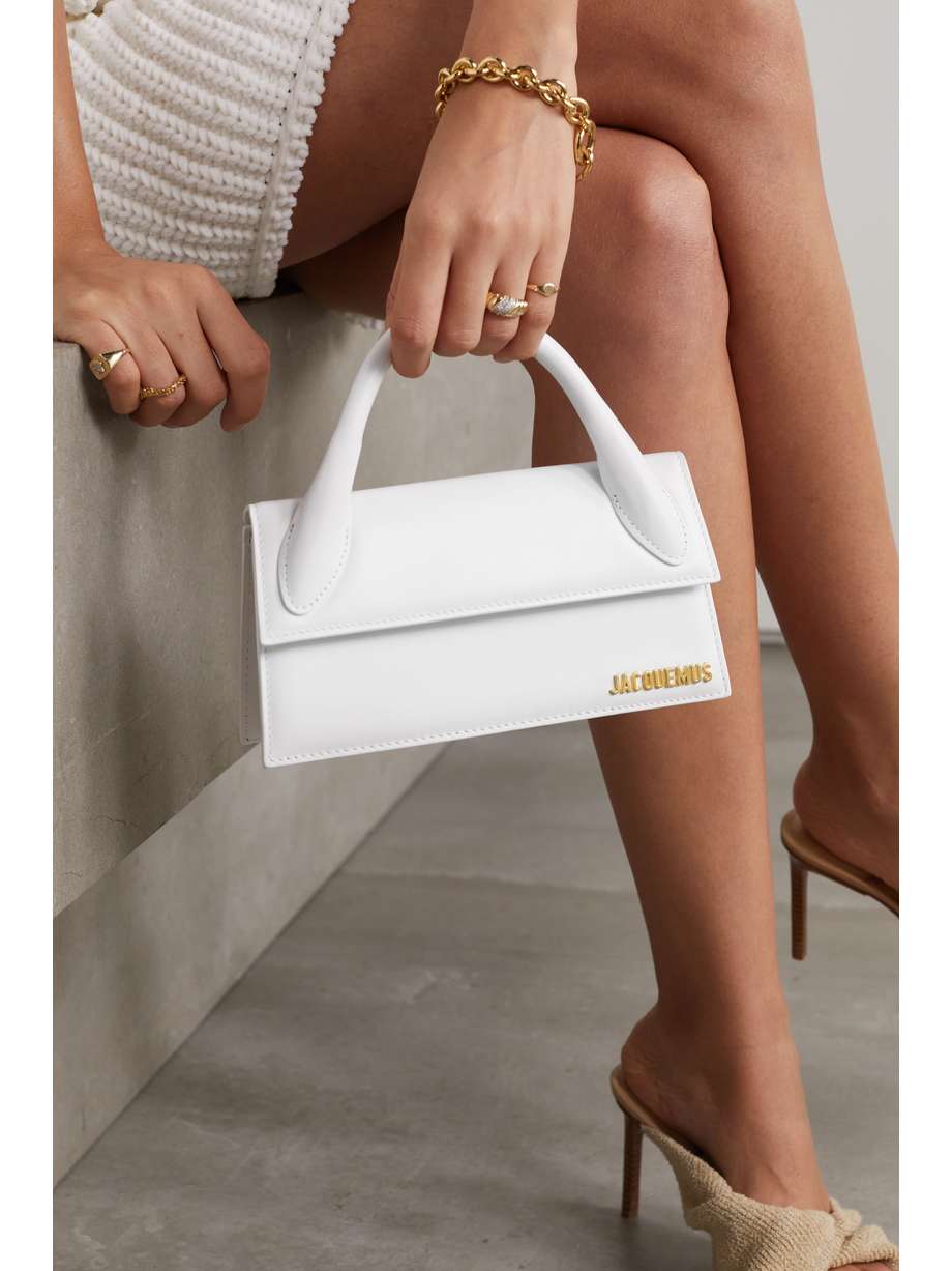 JACQUEMUS Le Chiquito Long leather tote | NET-A-PORTER