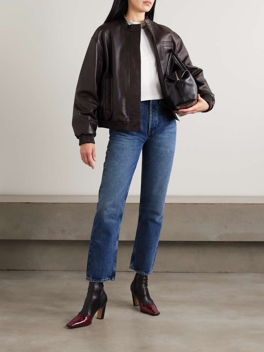AGOLDE + NET SUSTAIN '90s Pinch Waist high-rise straight-leg organic ...