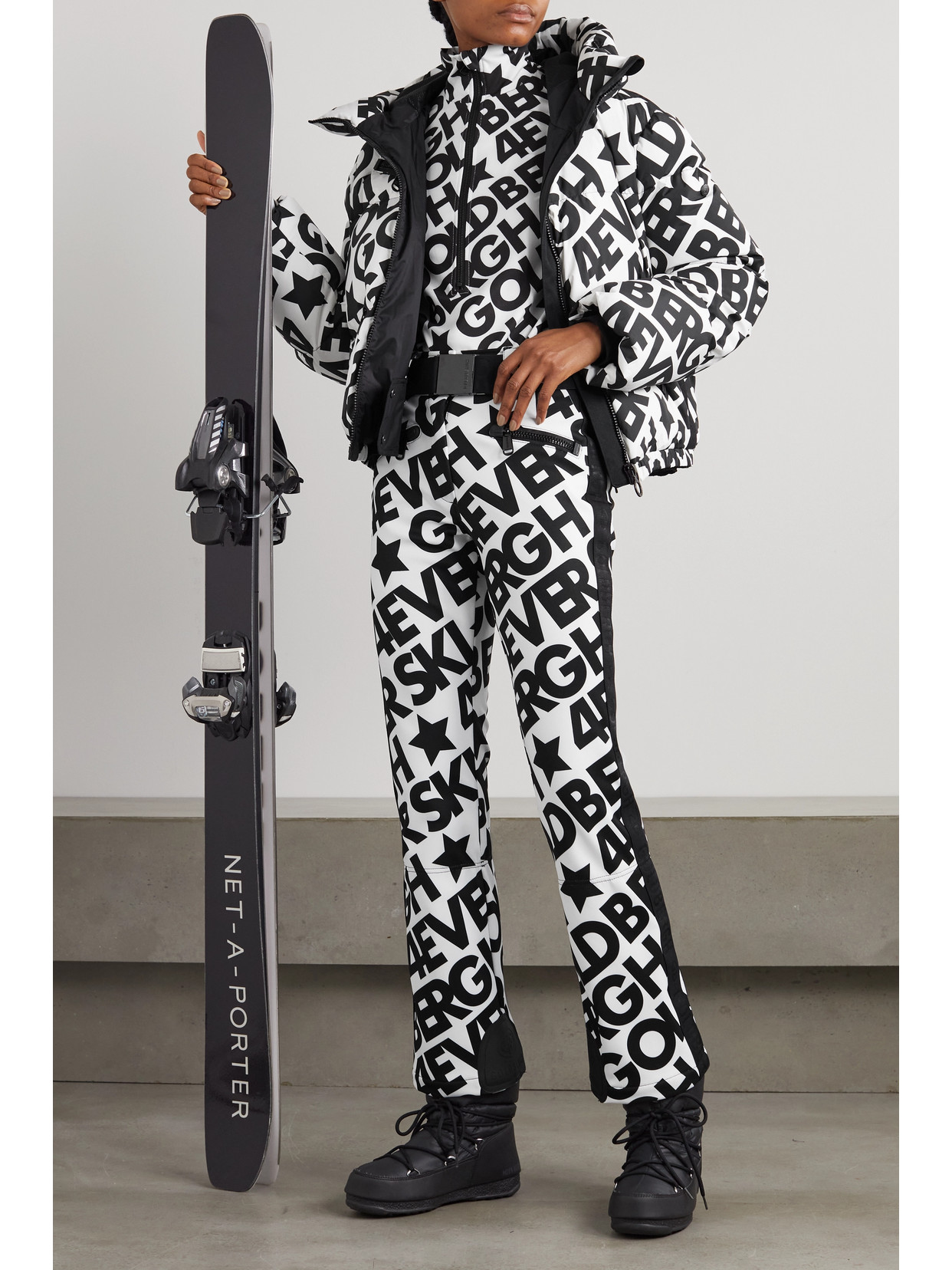 Goldbergh White Skistar Logo Ski Trousers | ModeSens