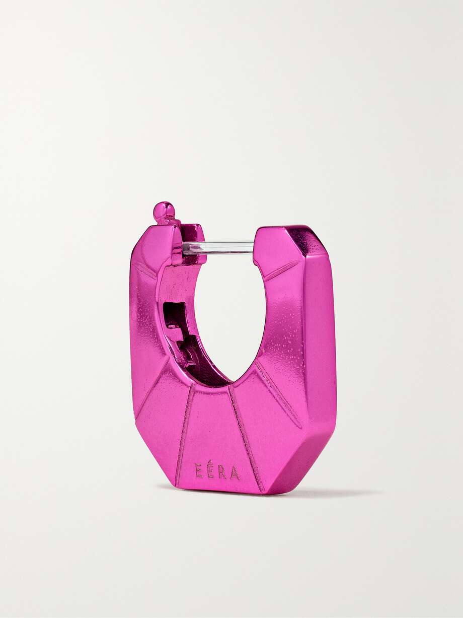 EÉRA White gold single hoop earring | NET-A-PORTER