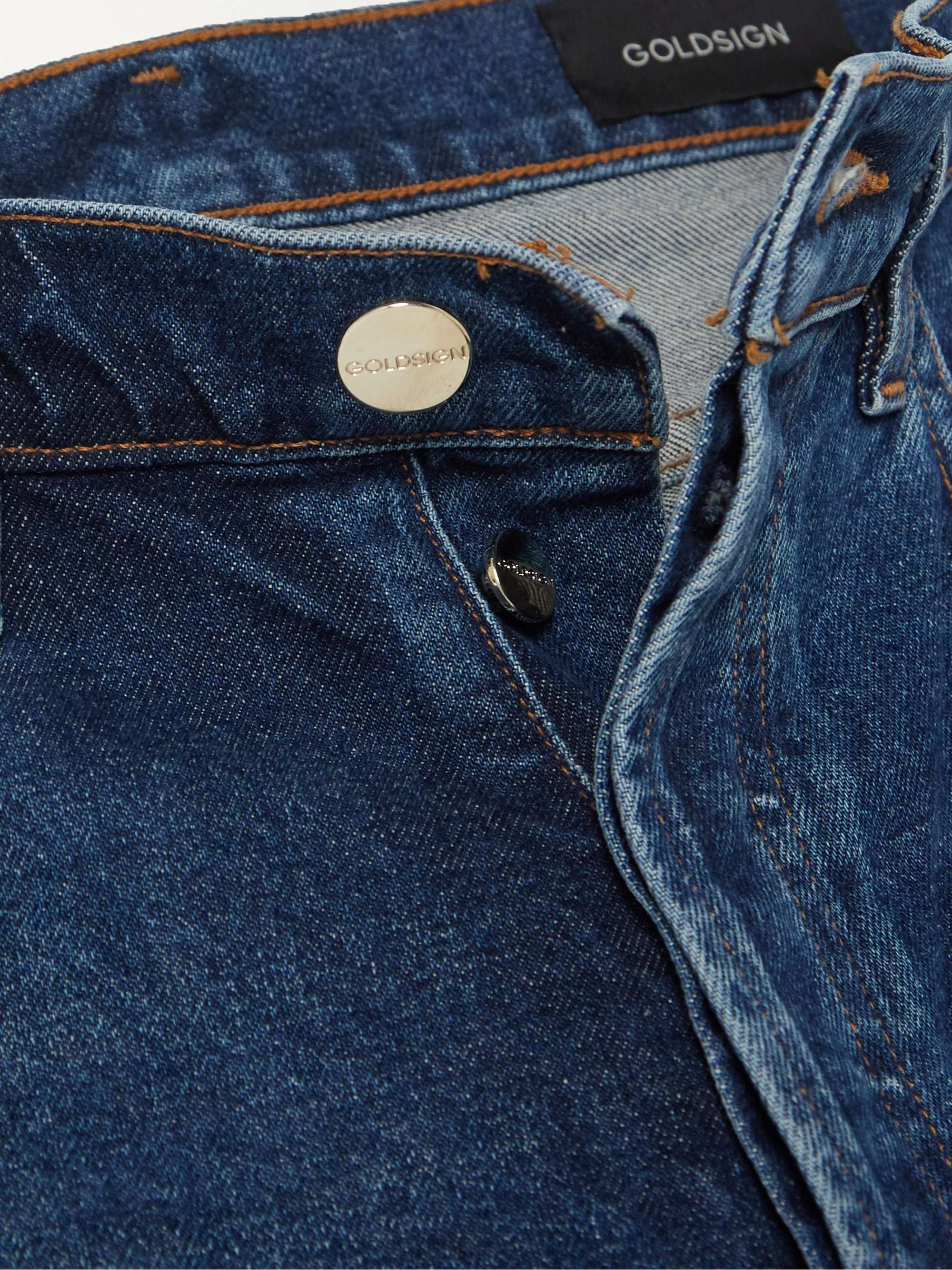 GOLDSIGN Lawler high-rise slim-leg jeans | NET-A-PORTER