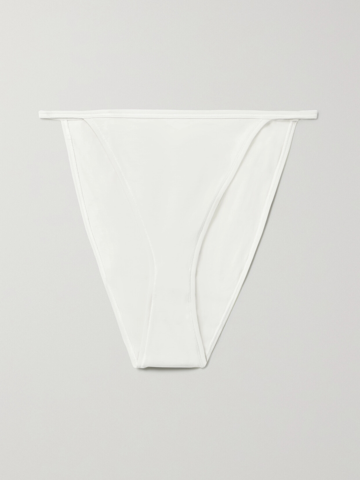 Skims Cotton Collection String Bikini Briefs In White | ModeSens