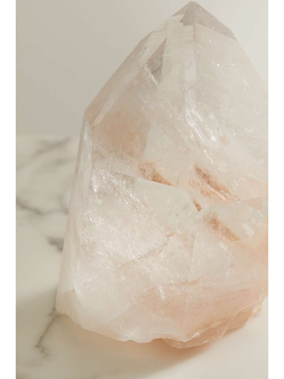 JIA JIA + NET SUSTAIN extra large quartz crystal point | NET-A-PORTER