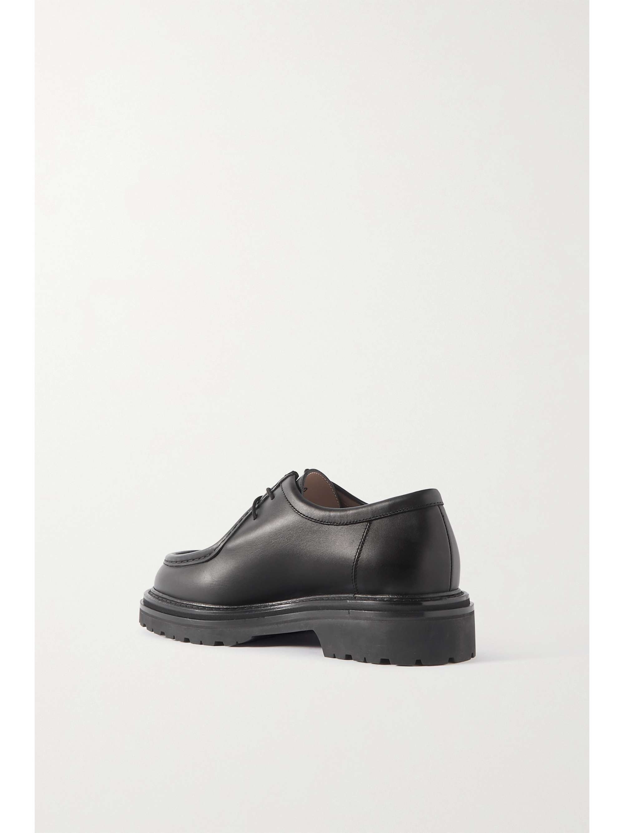 LEGRES Leather brogues | NET-A-PORTER