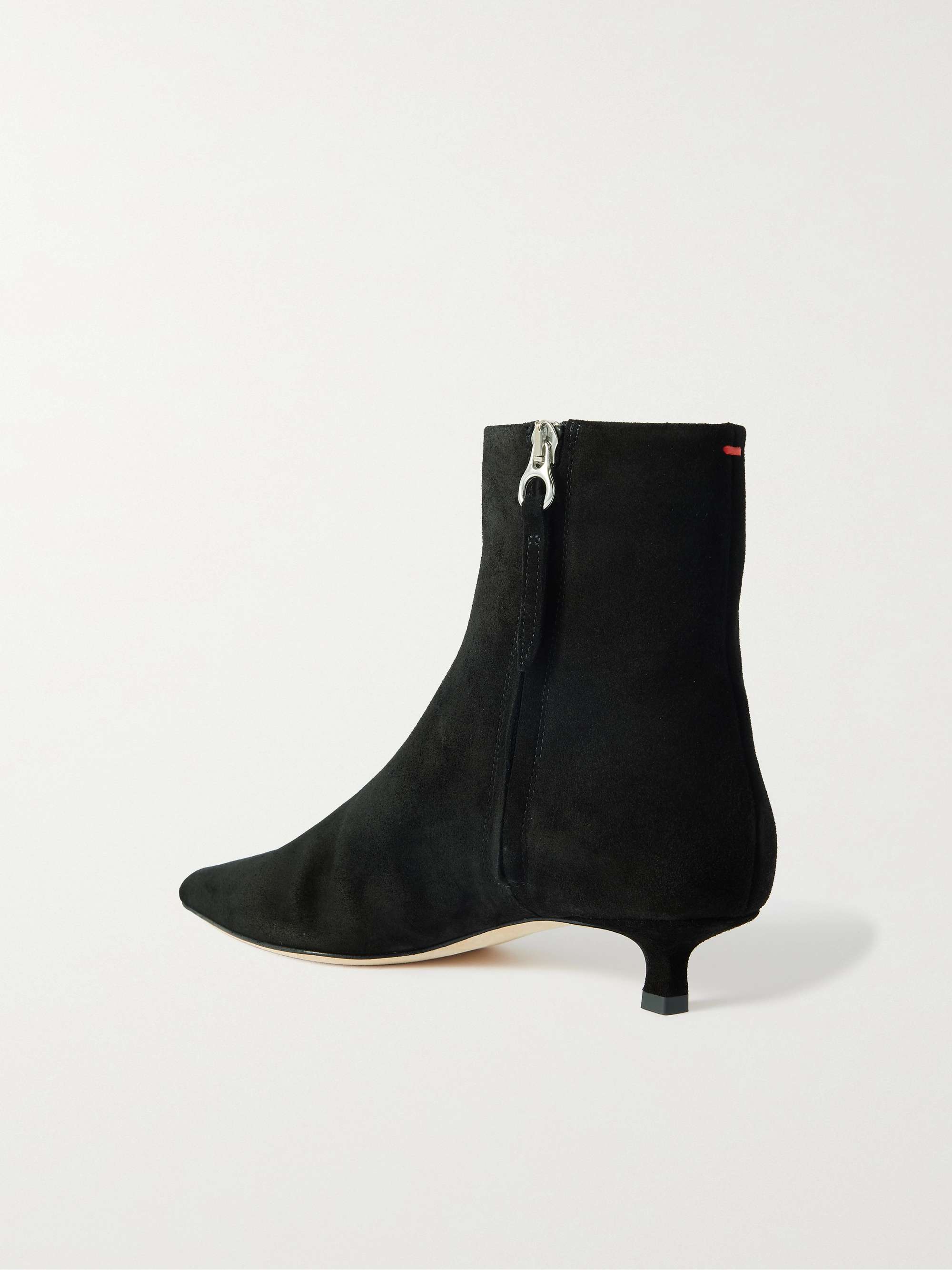 AEYDE Sofie suede ankle boots | NET-A-PORTER