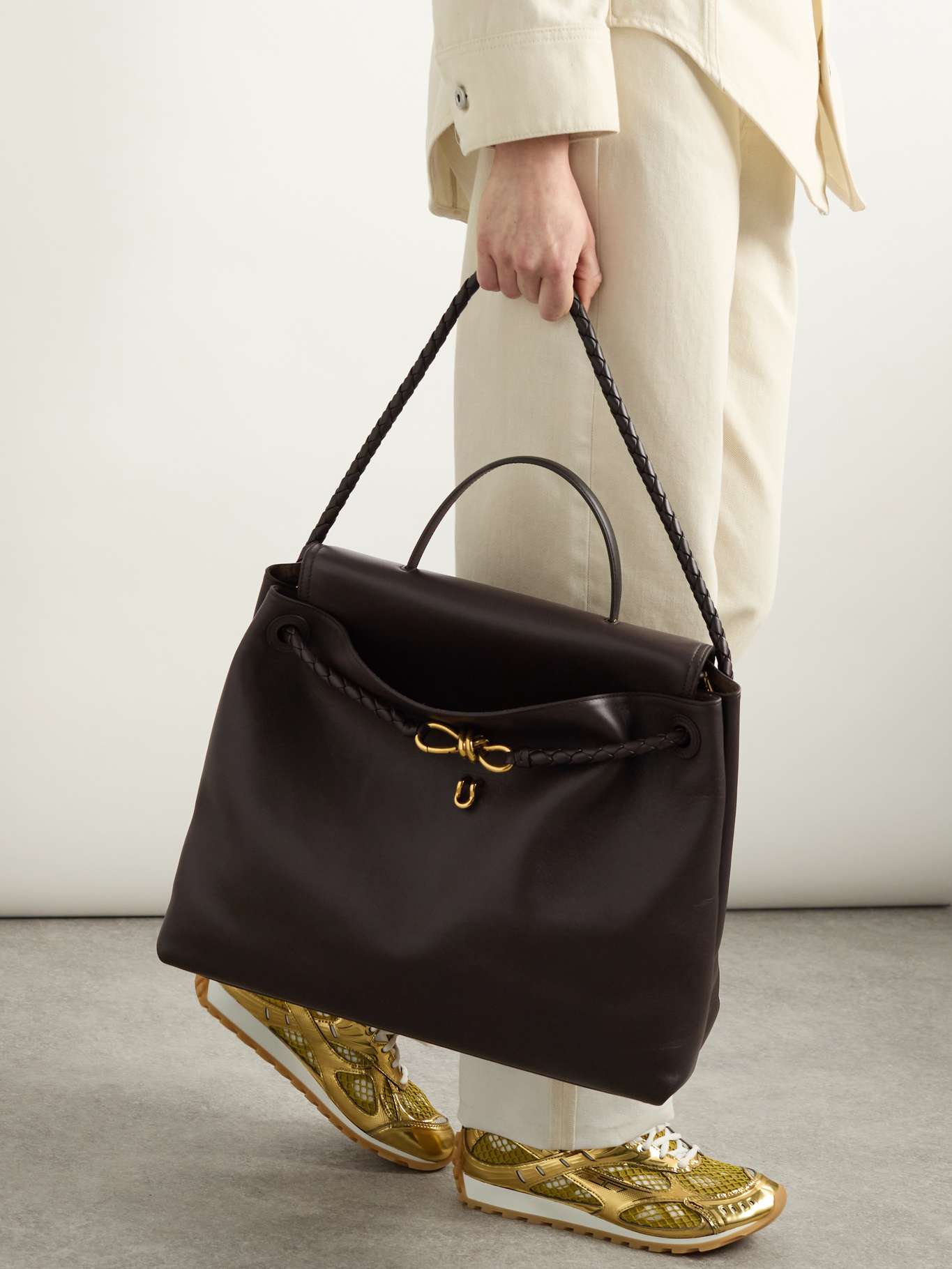 BOTTEGA VENETA Ciao Ciao large leather tote | NET-A-PORTER