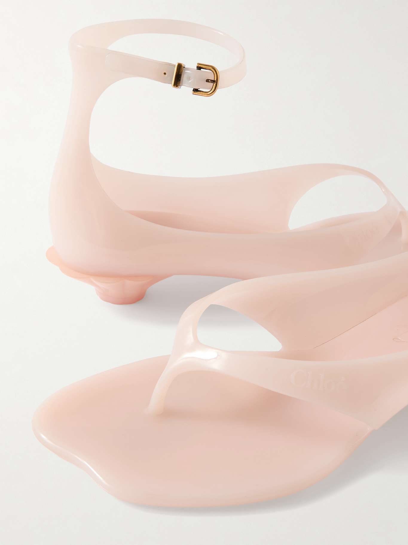 CHLOÉ Jelly TPU sandals | NET-A-PORTER