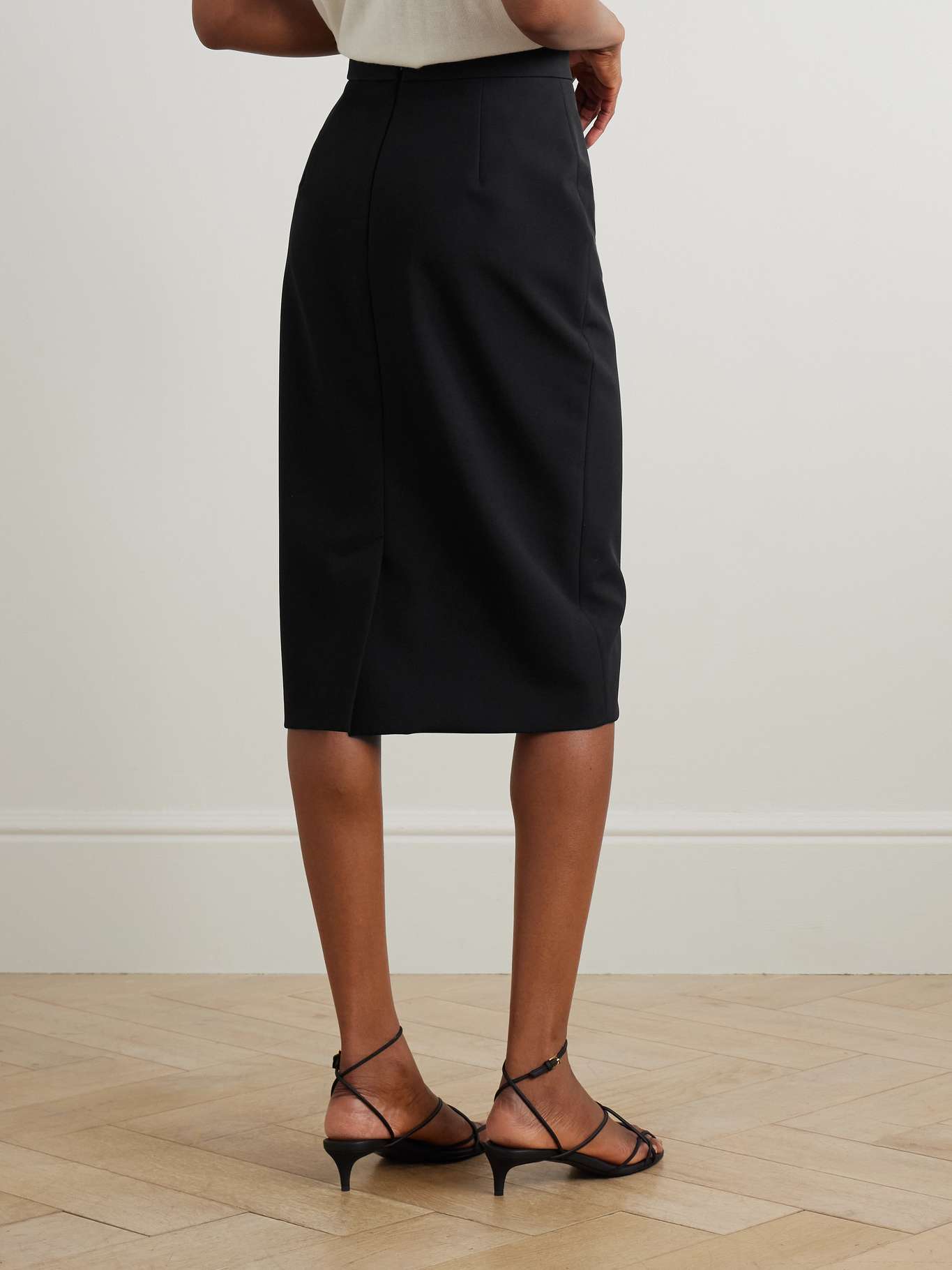 MAX MARA Flash woven midi skirt | NET-A-PORTER
