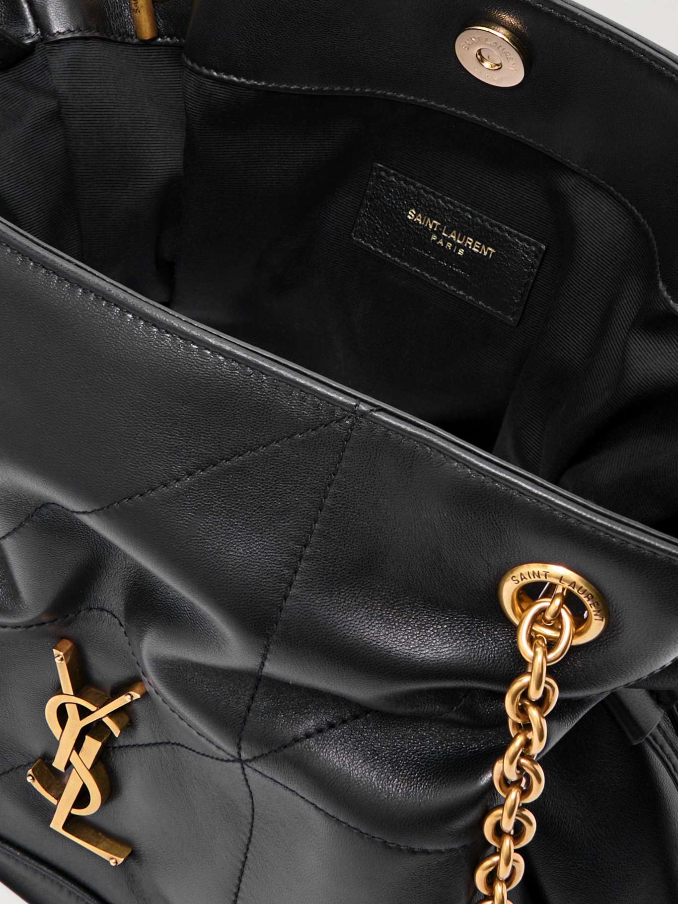 SAINT LAURENT Jamie Shopping medium quilted leather shoulder bag | NET-A-PORTER