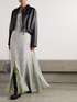 LOEWE Gathered leather jacket | NET-A-PORTER