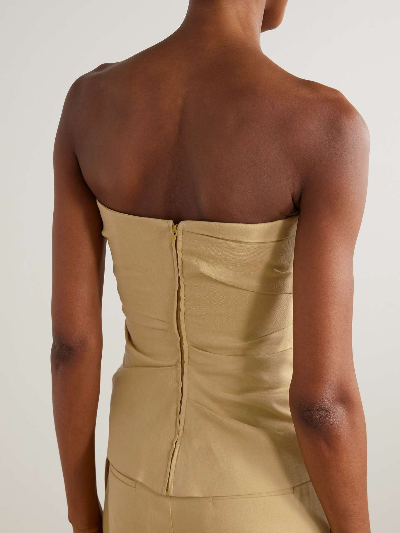 TOVE Izel linen bandeau top | NET-A-PORTER