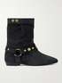 ISABEL MARANT Stania studded suede ankle boots | NET-A-PORTER
