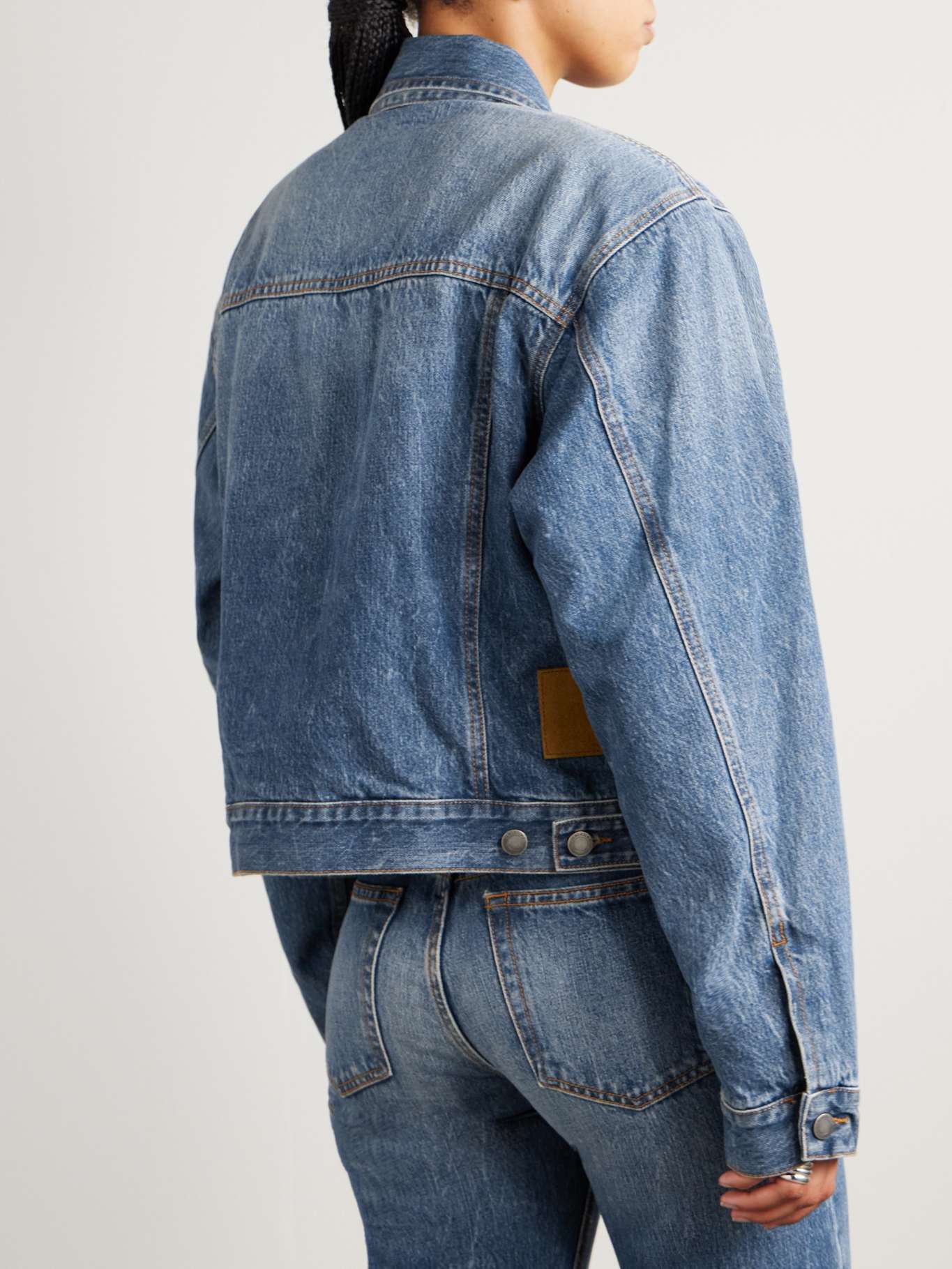 HAIKURE Renee denim jacket | NET-A-PORTER