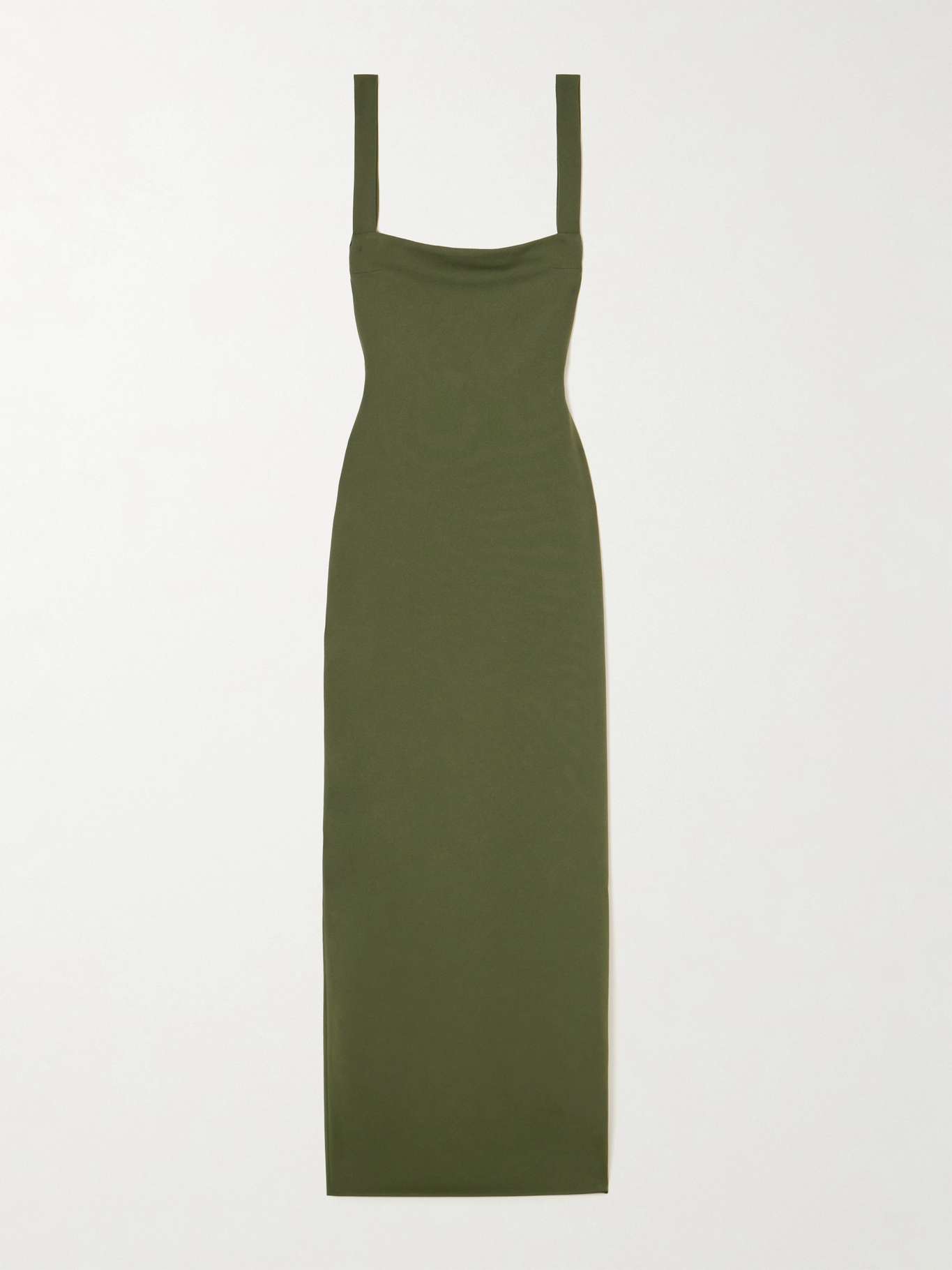 SOLACE LONDON Joni stretch-crepe maxi dress | NET-A-PORTER