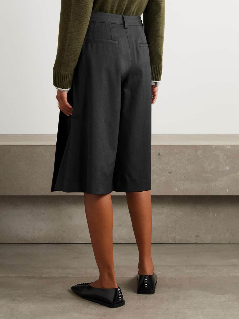 TWP Stefens pleated wool culottes | NET-A-PORTER