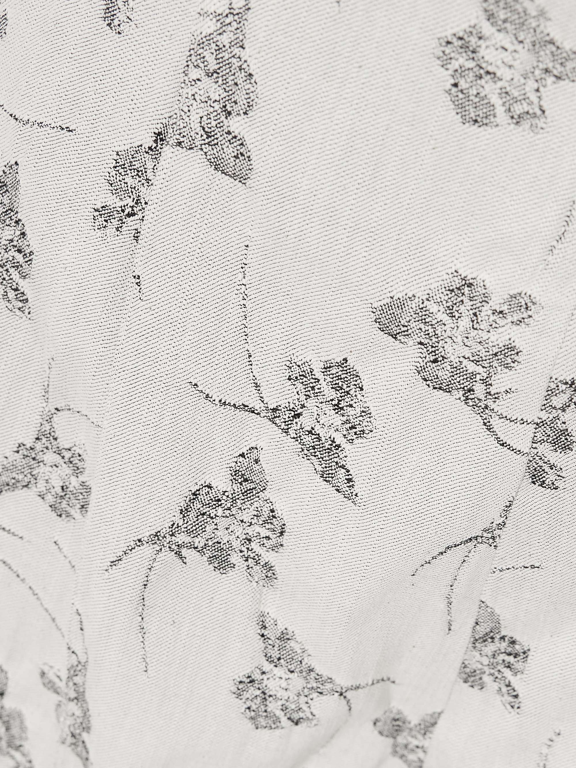 DESTREE Martha floral denim-jacquard wide-leg pants | NET-A-PORTER