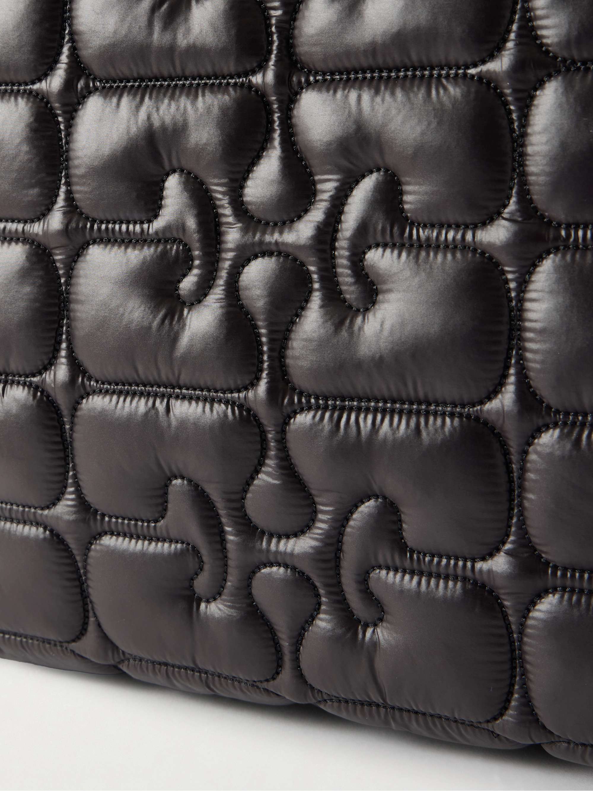 Sac à main en tissu technique recyclé matelassé Re-Tech XXL GANNI pour ...
