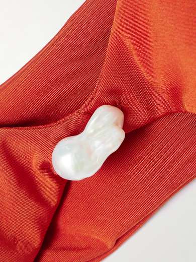 Luna Bikini mit Perle | NET-A-PORTER