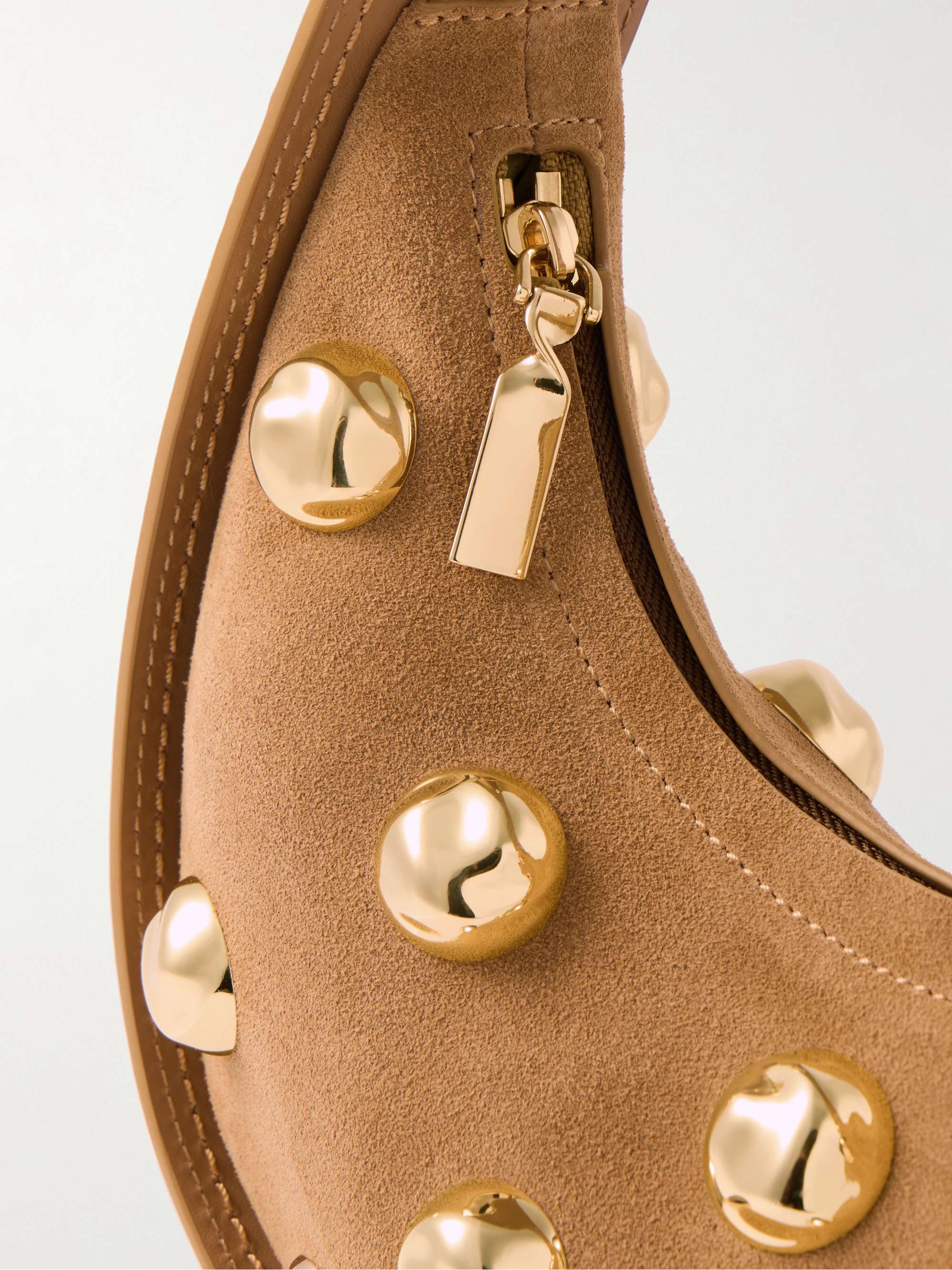 SIMKHAI Finn studded suede tote | NET-A-PORTER
