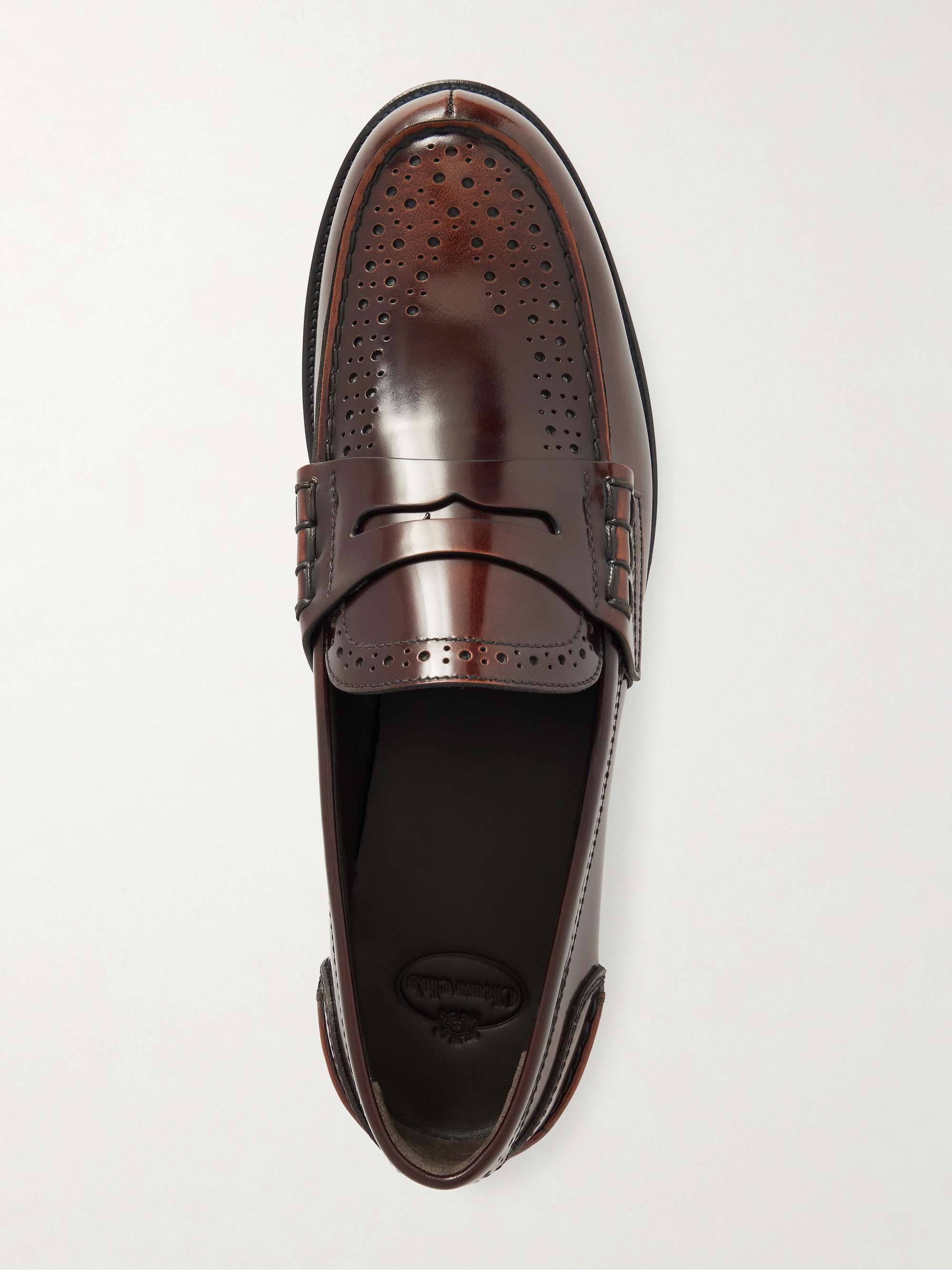 Mocassini in pelle lucida Robin CHURCH'S da donna | NET-A-PORTER