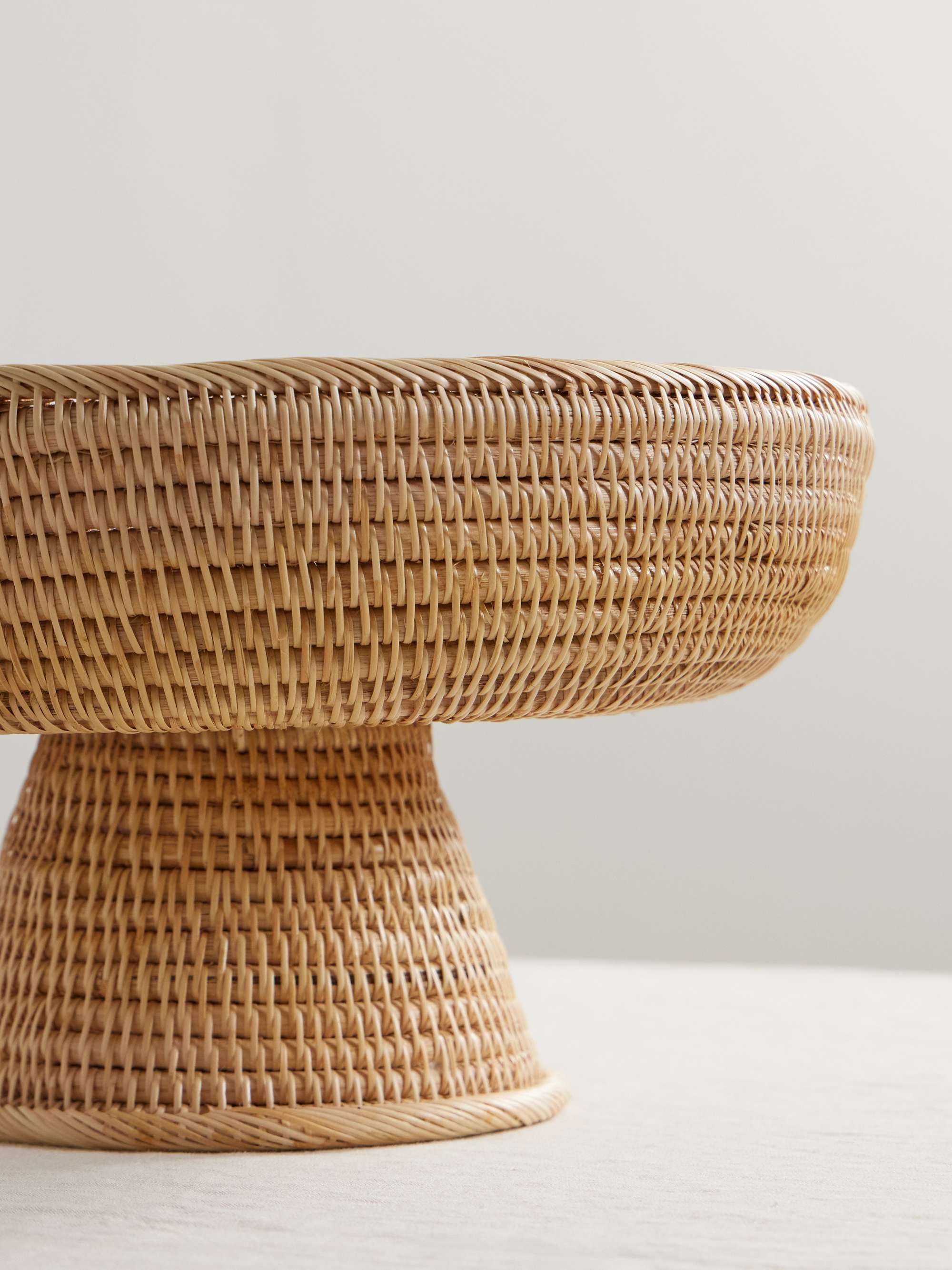 CABANA Sabbia large rattan fruit stand | NET-A-PORTER