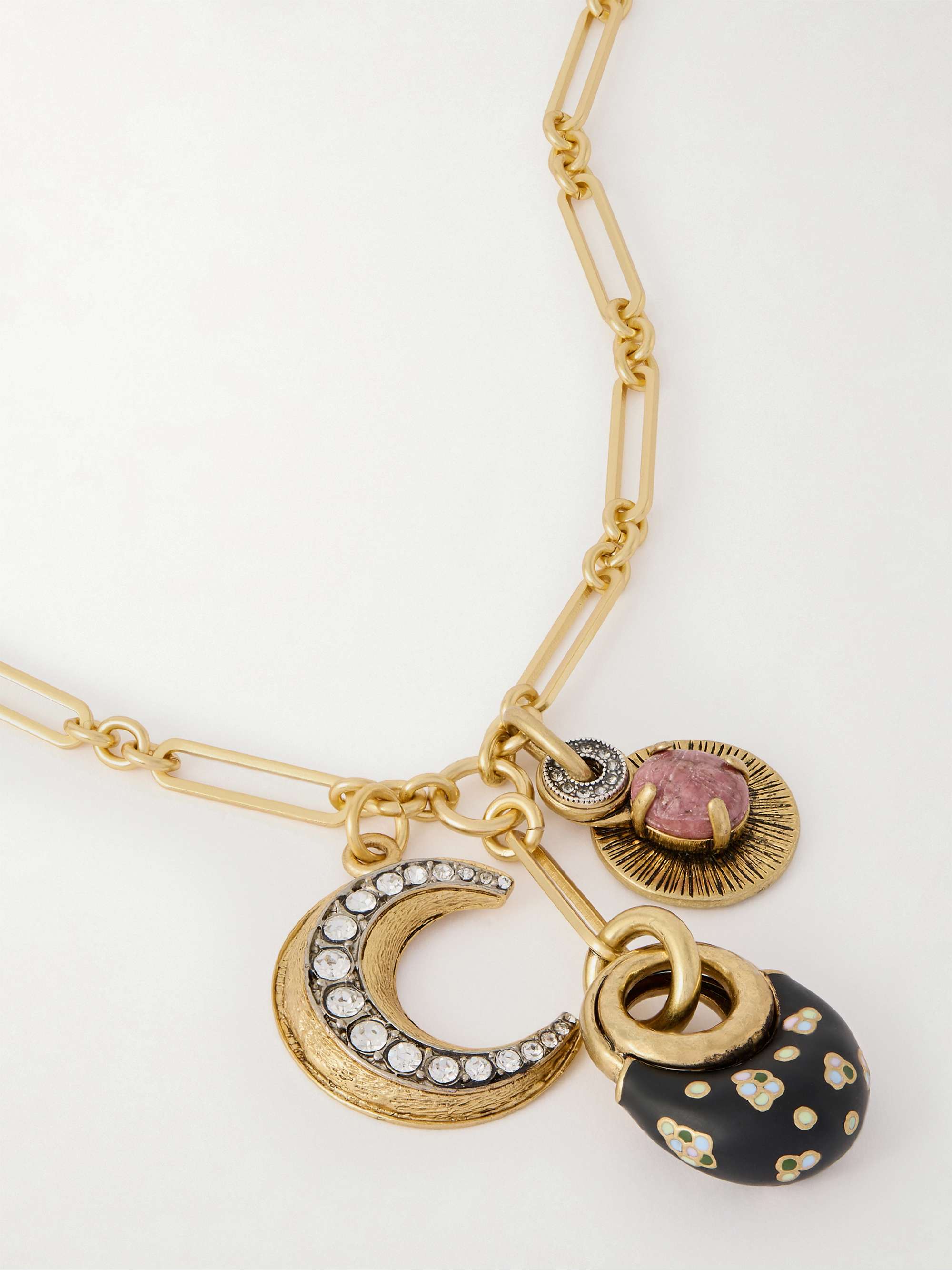 MAISON MAYLE Niki Trinity gold-tone necklace | NET-A-PORTER