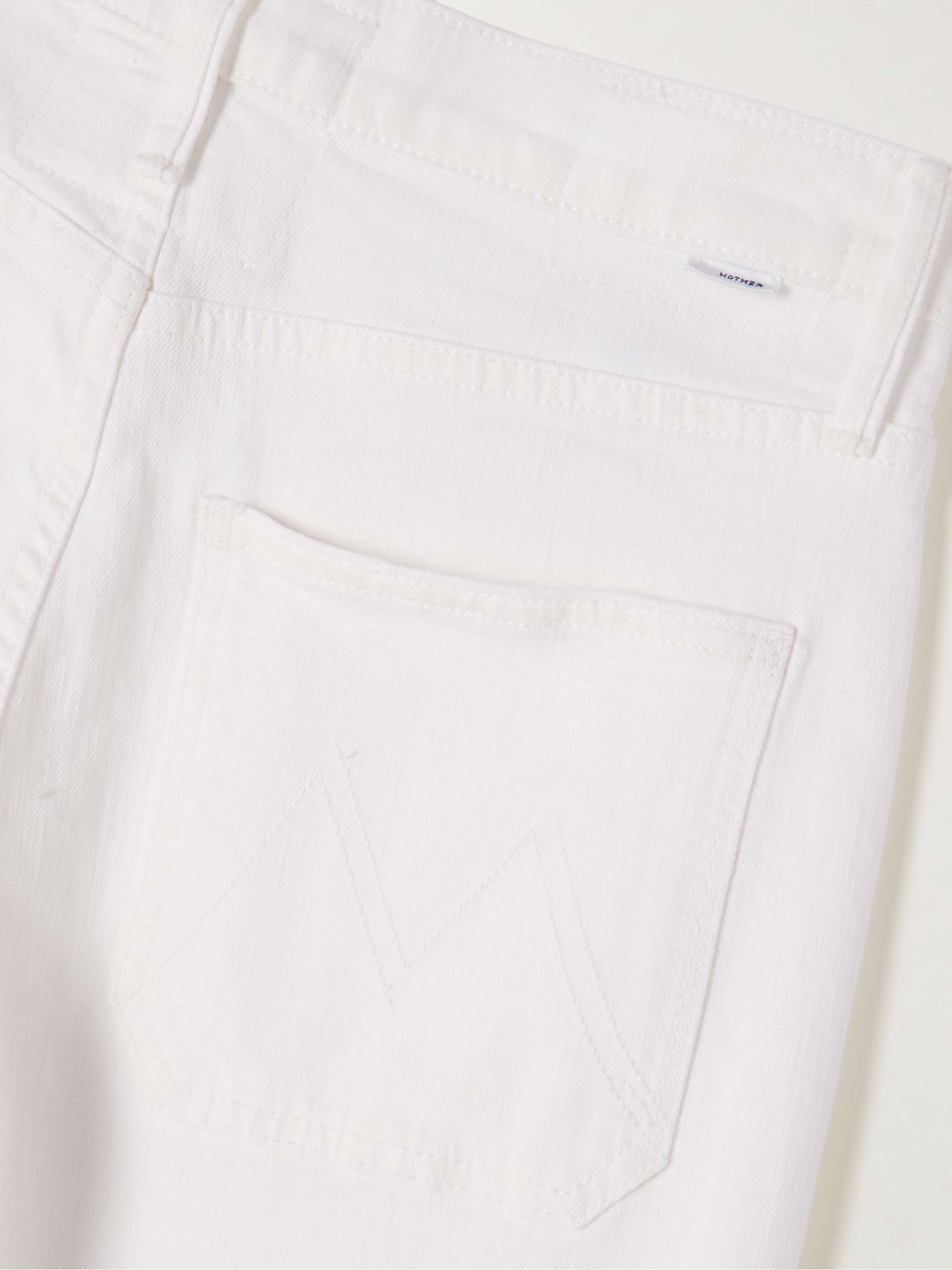 MOTHER Patch Pocket Maven Ankle mid-rise straight-leg jeans | NET-A-PORTER