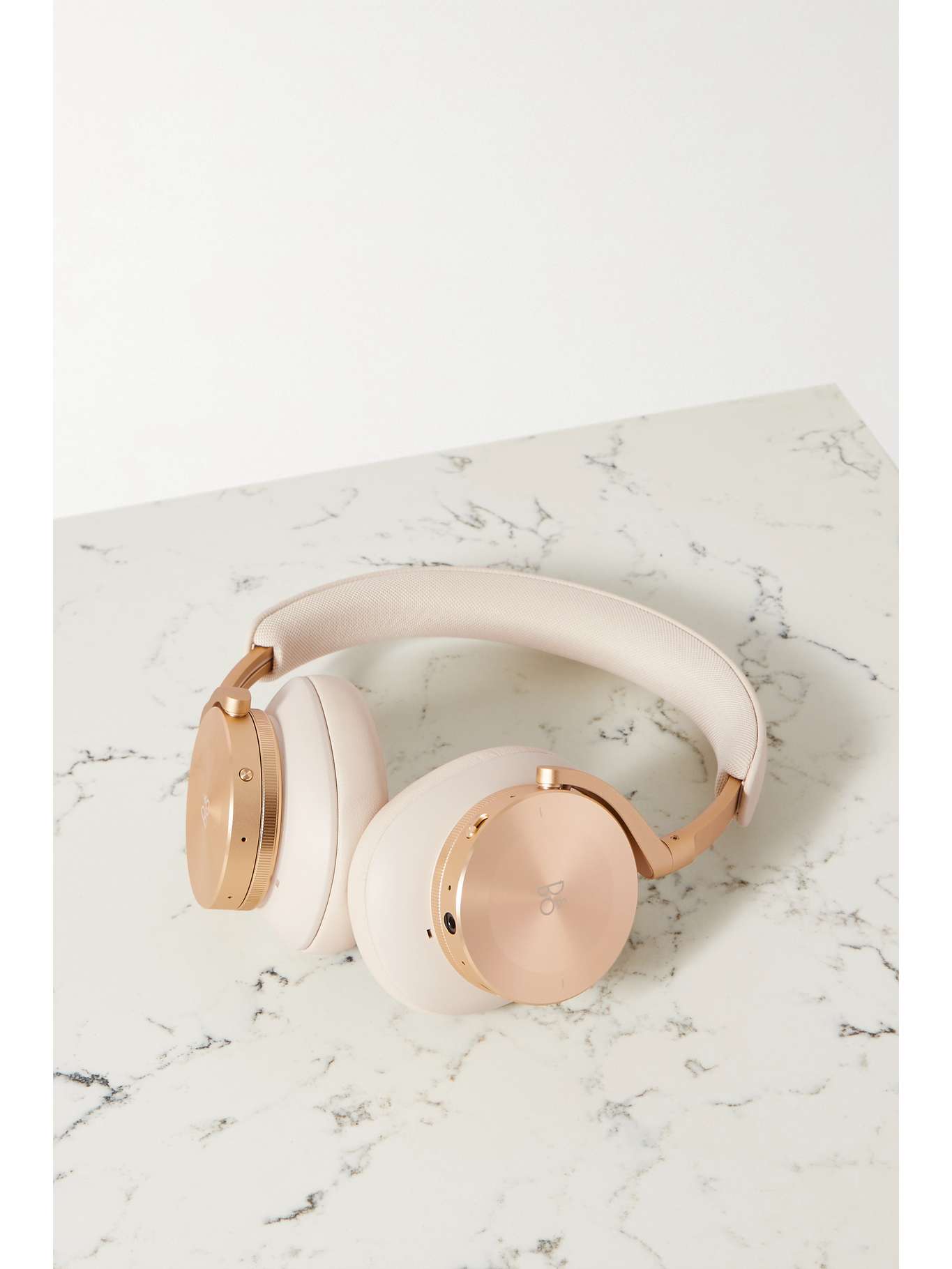 BANG & OLUFSEN Beoplay H95 wireless leather and gold-tone headphones ...