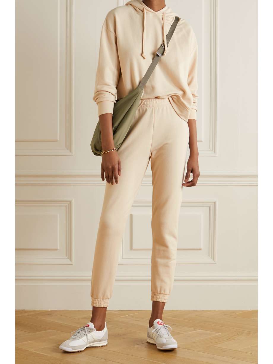 SKIN + NET SUSTAIN Elsie stretch organic cotton-jersey hoodie | NET-A ...