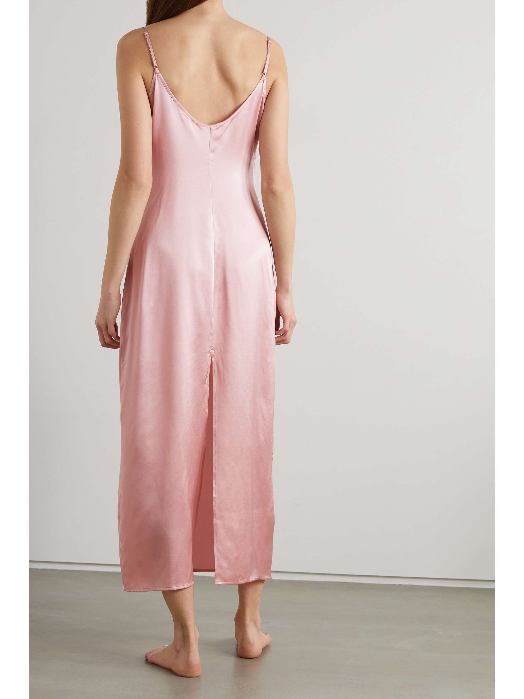 La Perla Silk Satin Nightdress Net A Porter