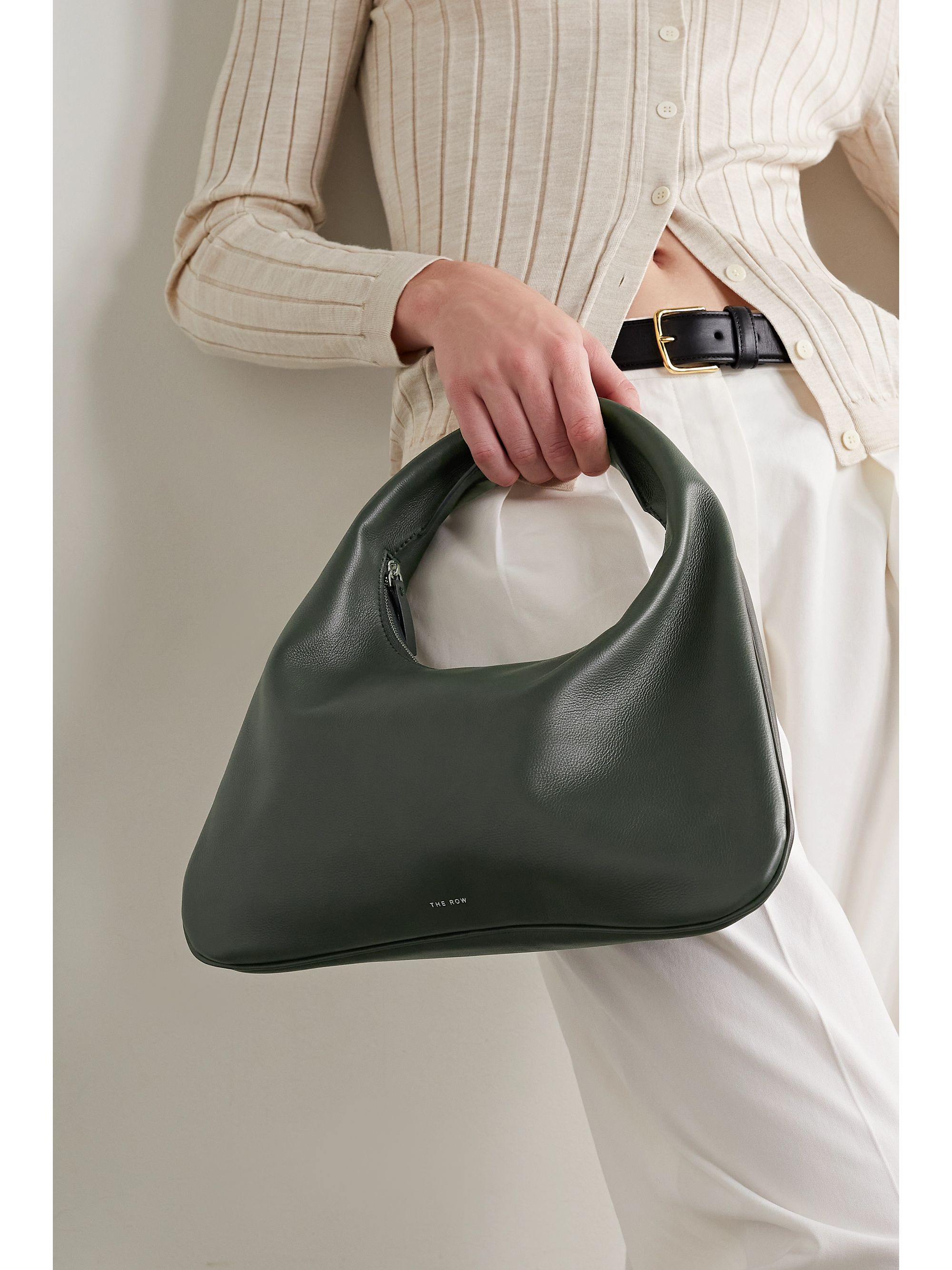 The Row Everyday Medium leather shoulder bag
