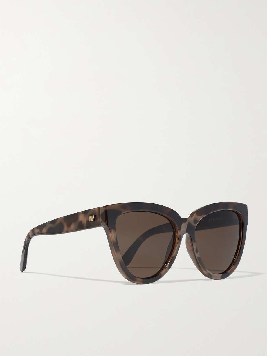 LE SPECS Liar Lair Cat eye Tortoiseshell Acetate Sunglasses NET A PORTER LE SPECS Liar Lair Cat eye Tortoiseshell Acetate Sunglasses NET A PORTER