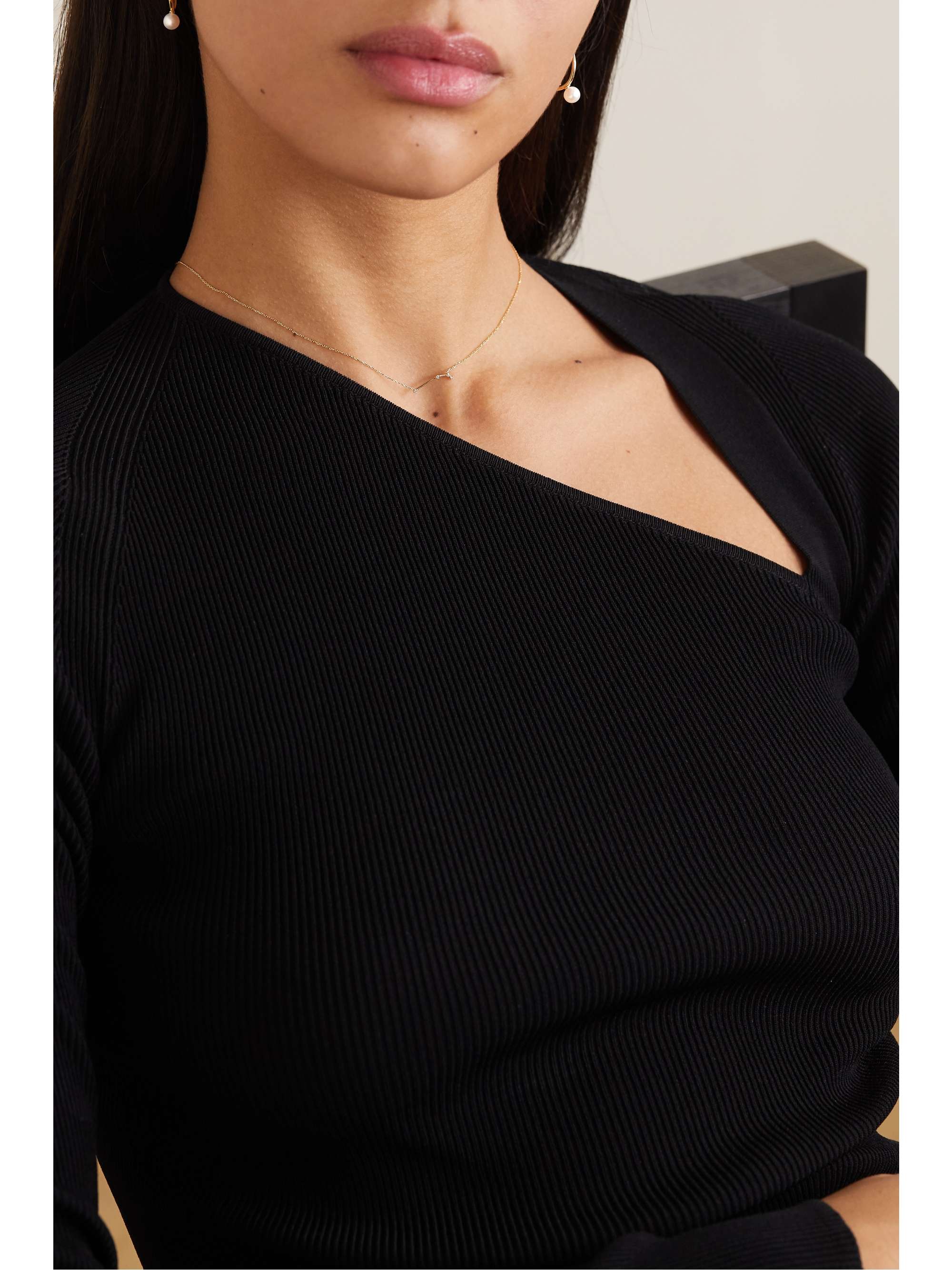 SARAH & SEBASTIAN Celestial Aries 10-karat gold diamond necklace | NET ...