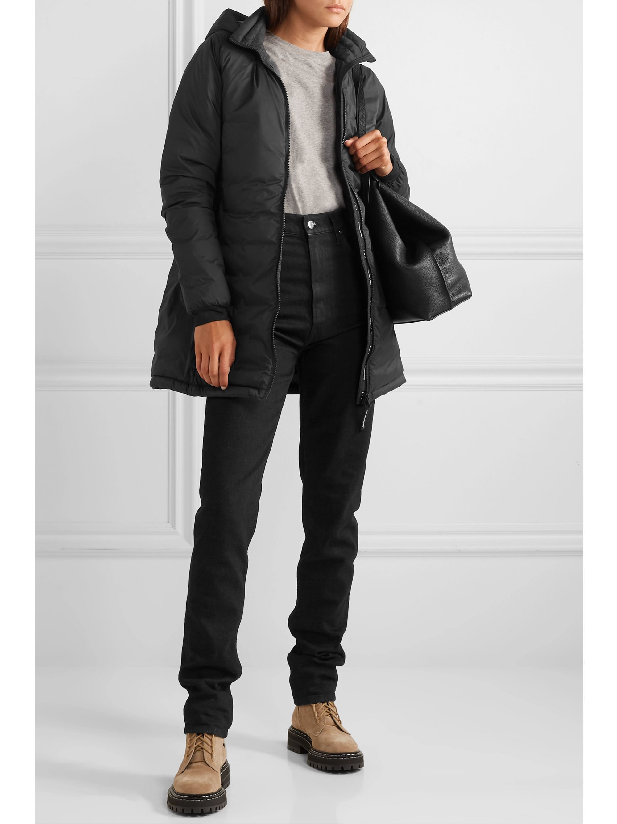 Buy camp down hooded water resistant jacket cheap online